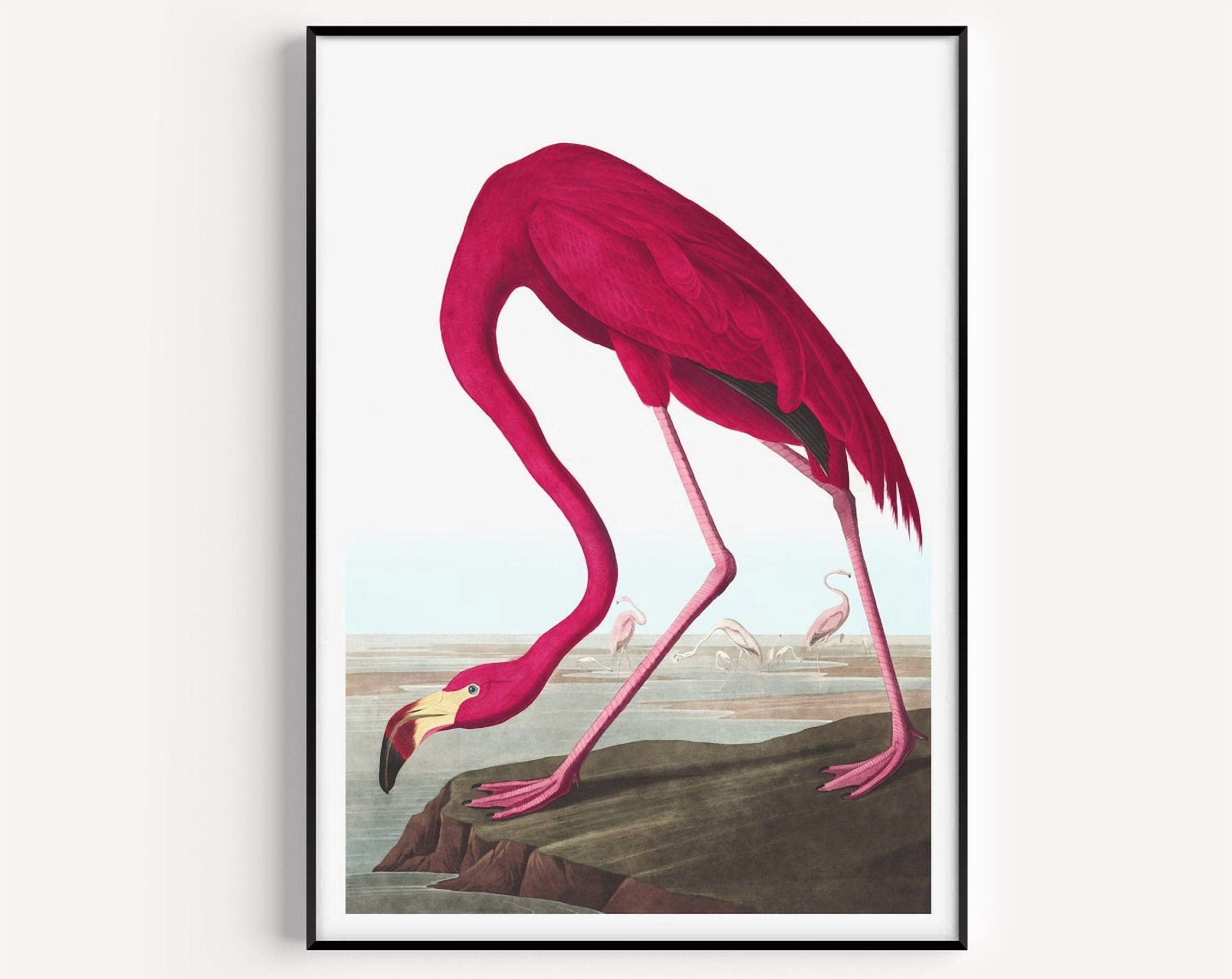 Miluva Printable Art, Flamingo Print, Wall Art, Flamingo Wall Art, Wall ...