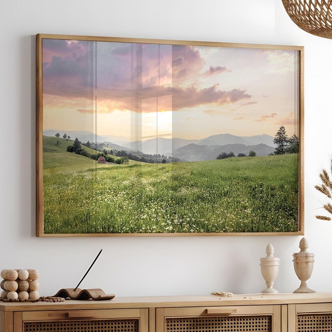Miluva Printable Wildflower Photography, Nature Landscape Wall Art ...