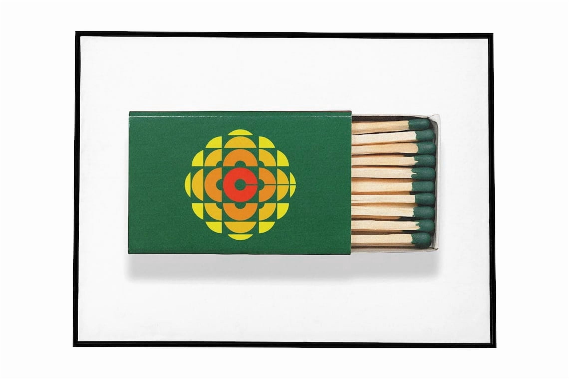 Miluva Retro Cbc Logo Vintage Matchbox Wall Art, Home Decor s ...