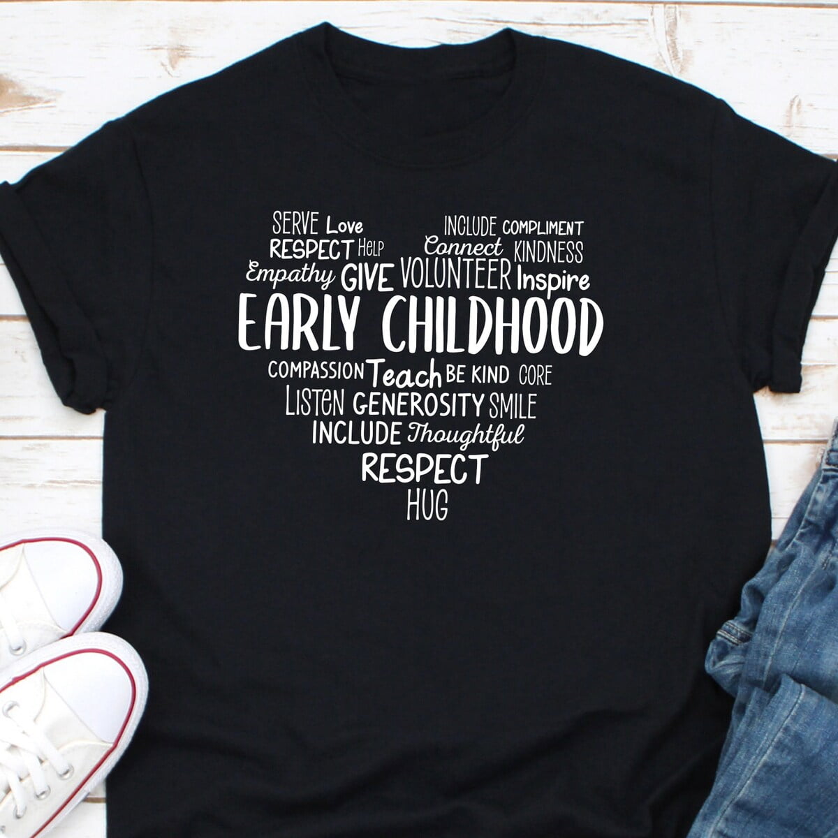 Miluva Retro Early Childhood Shirt, Daycare Teacher Shirt For First Day ...