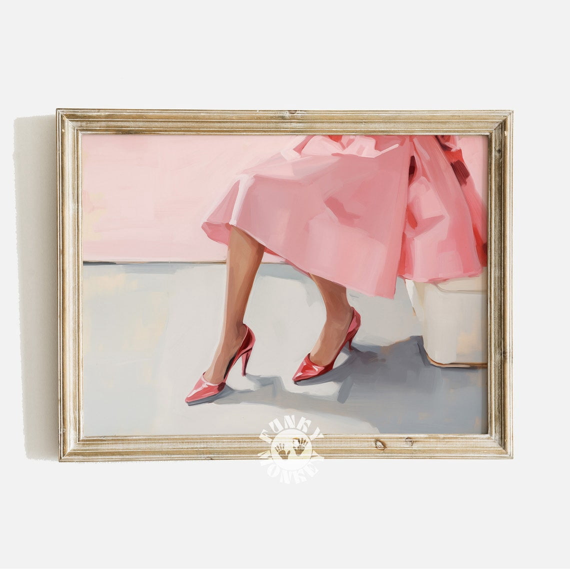 Miluva Retro Fashion Print, Pink Aesthetic, Preppy , Coquette Room ...