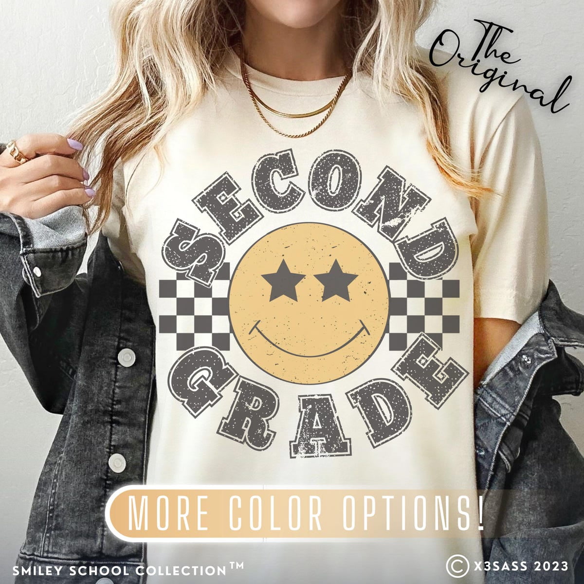 Miluva Retro Second Grade Teacher Shirt, 2Nd Grade Teacher Tee, First ...