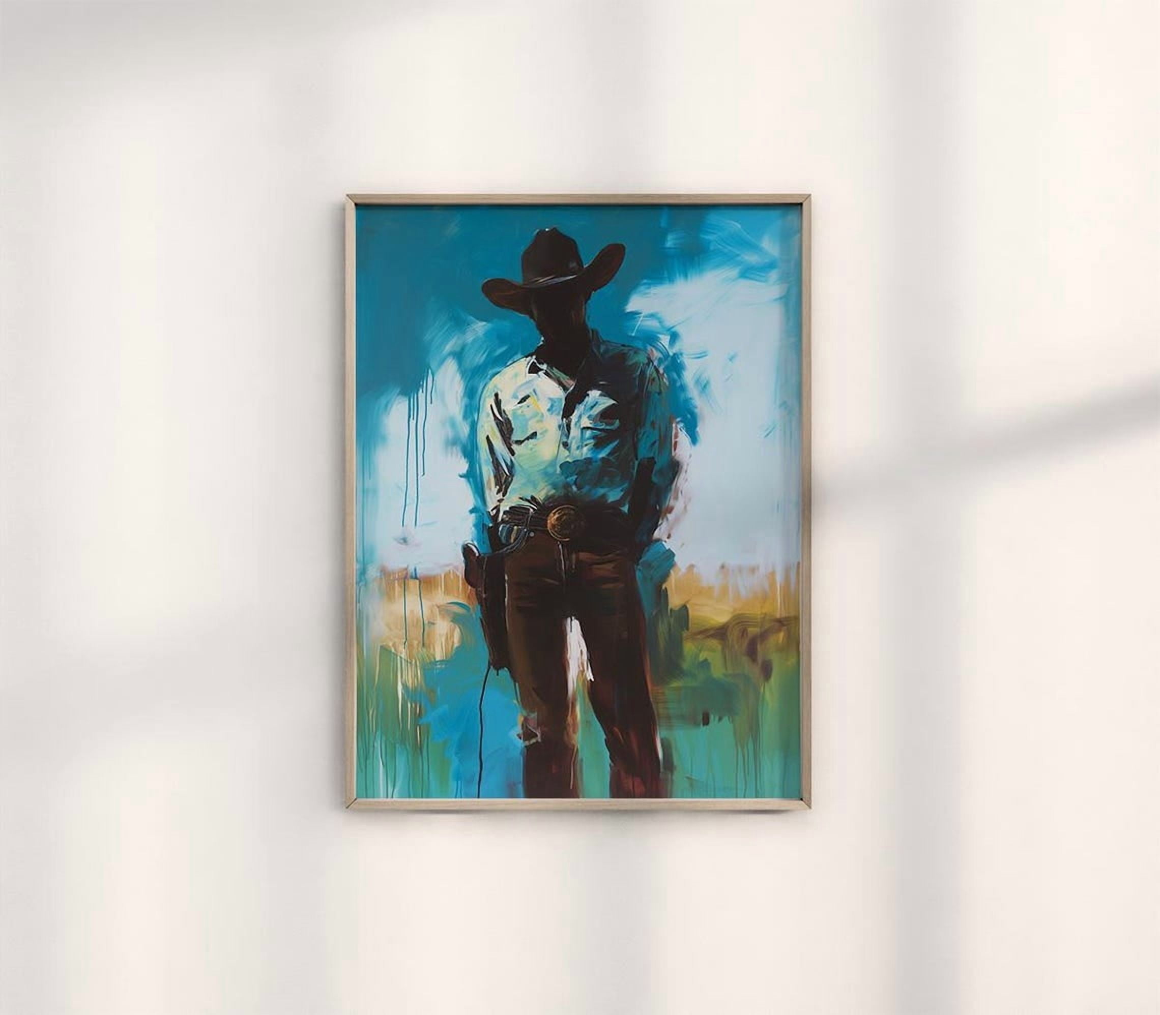 Miluva Richard Prince Western Art Decor, Cowboy Portraits, Pop Art ...