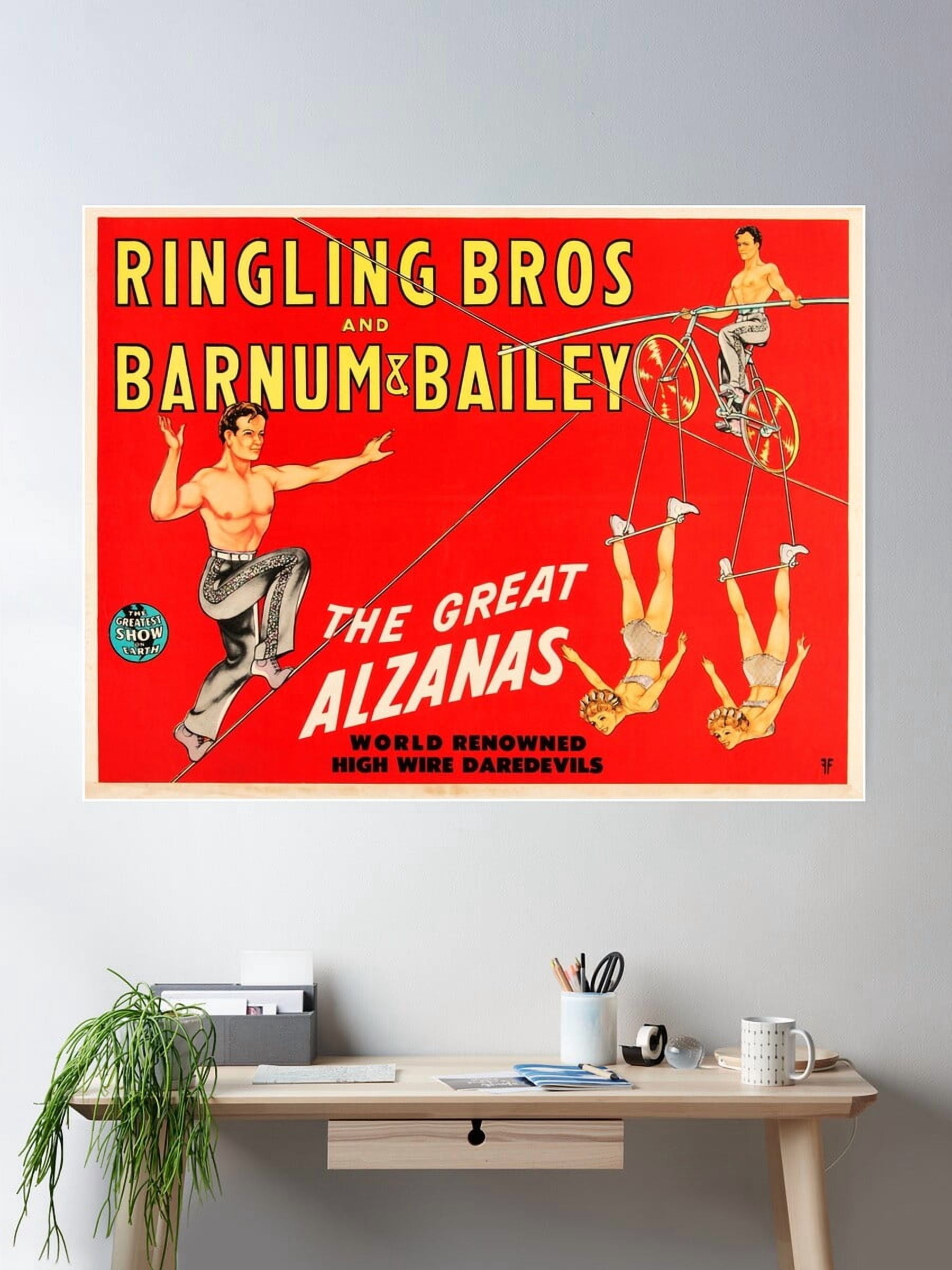 Miluva Ringling Bros Barnum & Bailey The Great Alzanas High Wire ...