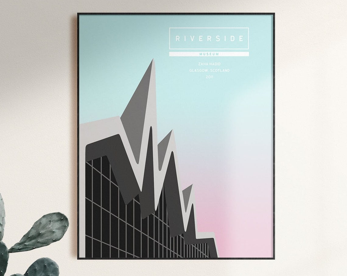 Miluva Riverside Museum, Zaha Hadid, Iconic Landmark, Architecture Icon, Gallery Wall, Queen Of ...