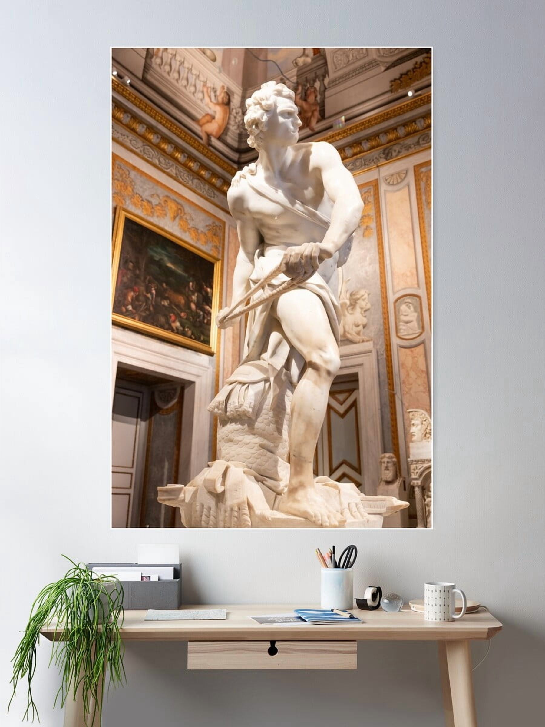 Miluva Rome, Italy - Galleria Borghese Museum - David By Gian Lorenzo ...