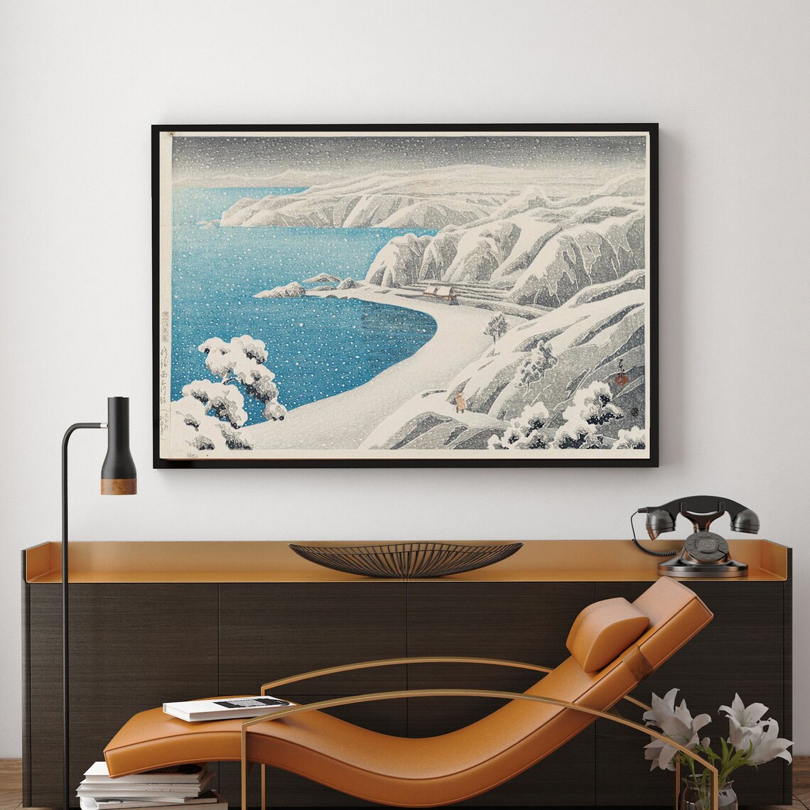Miluva Sado Nishimikawazaka-Kawase Hasui,Home Office Decor,Kawase Hasui ...