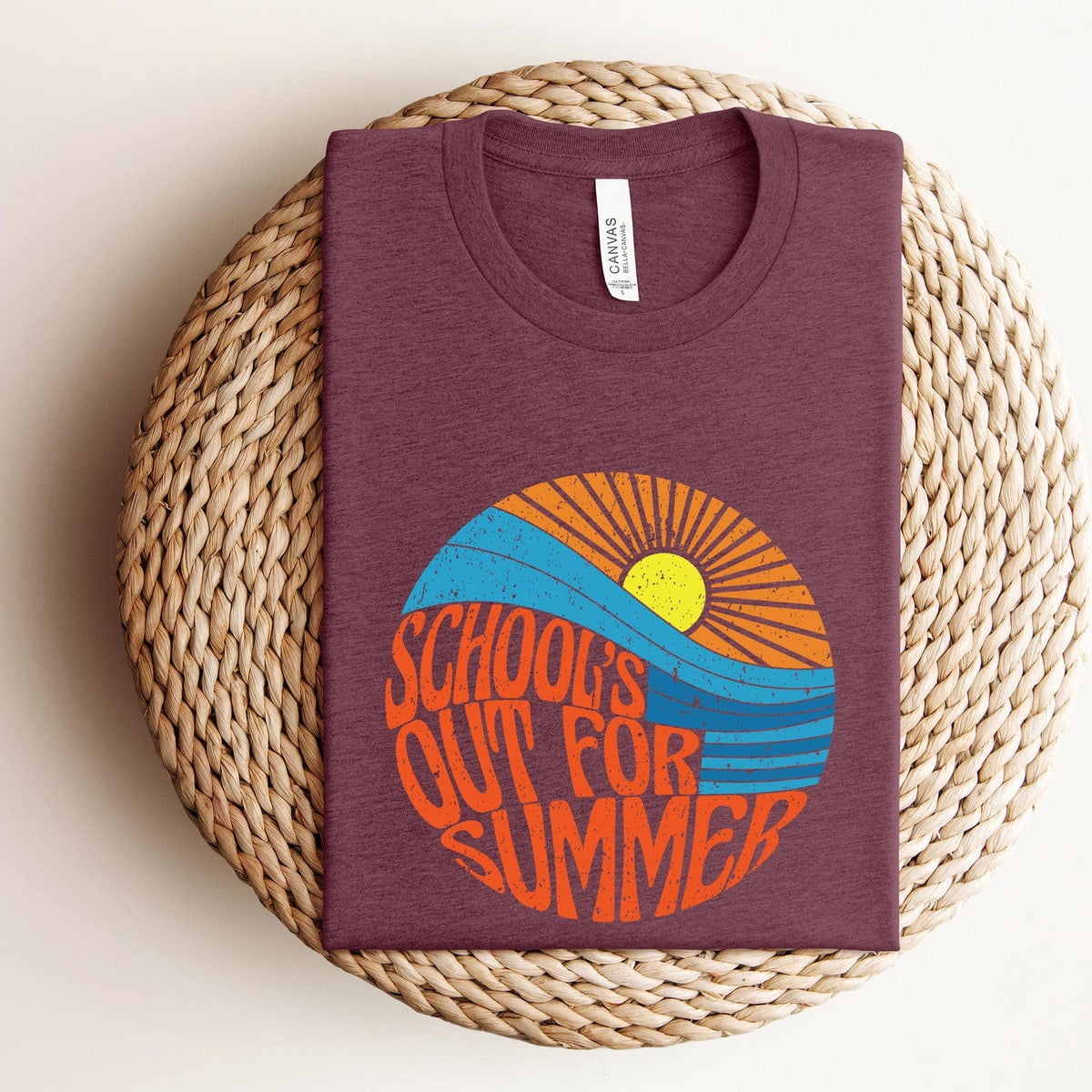 Miluva Schools Out For Summer Shirt, Happy Last Day Of School Shirt ...