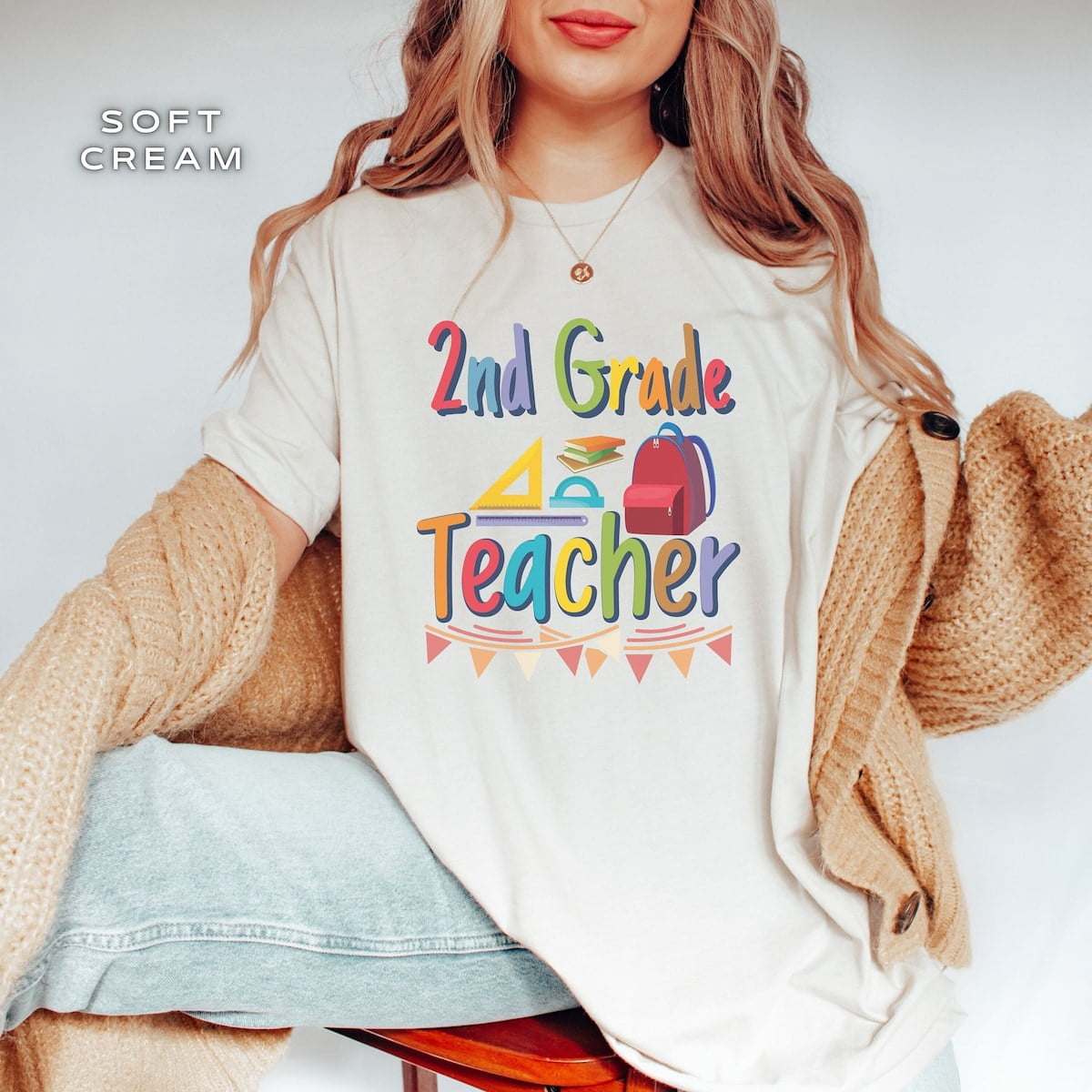 Miluva Second Grade Teacher Shirt, 2Nd Grade Teacher Shirt, New Teacher ...