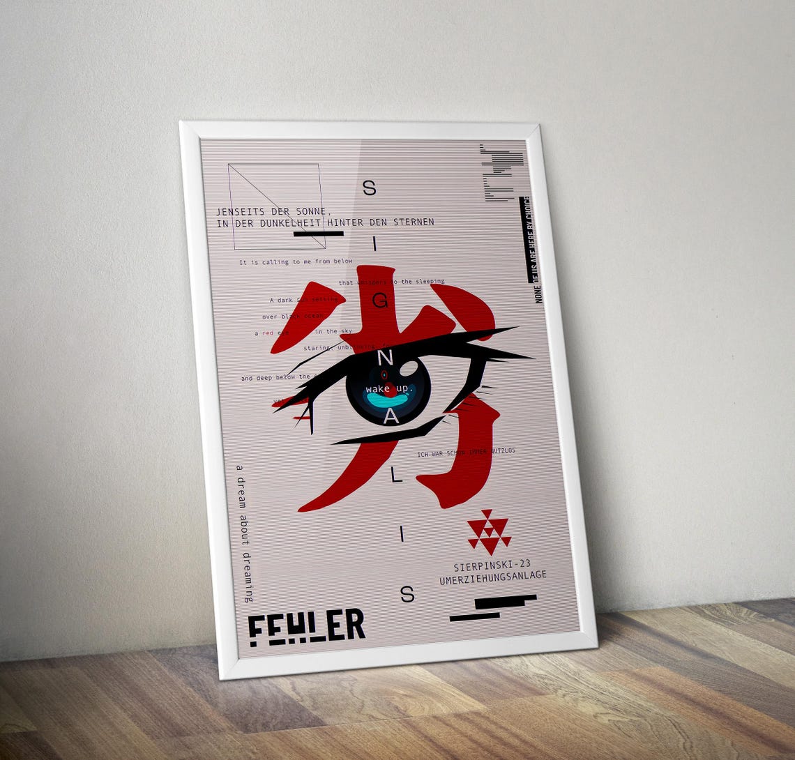 Miluva Signalis Poster 4 Gaming Poster Gaming Artwork Gaming Decor ...