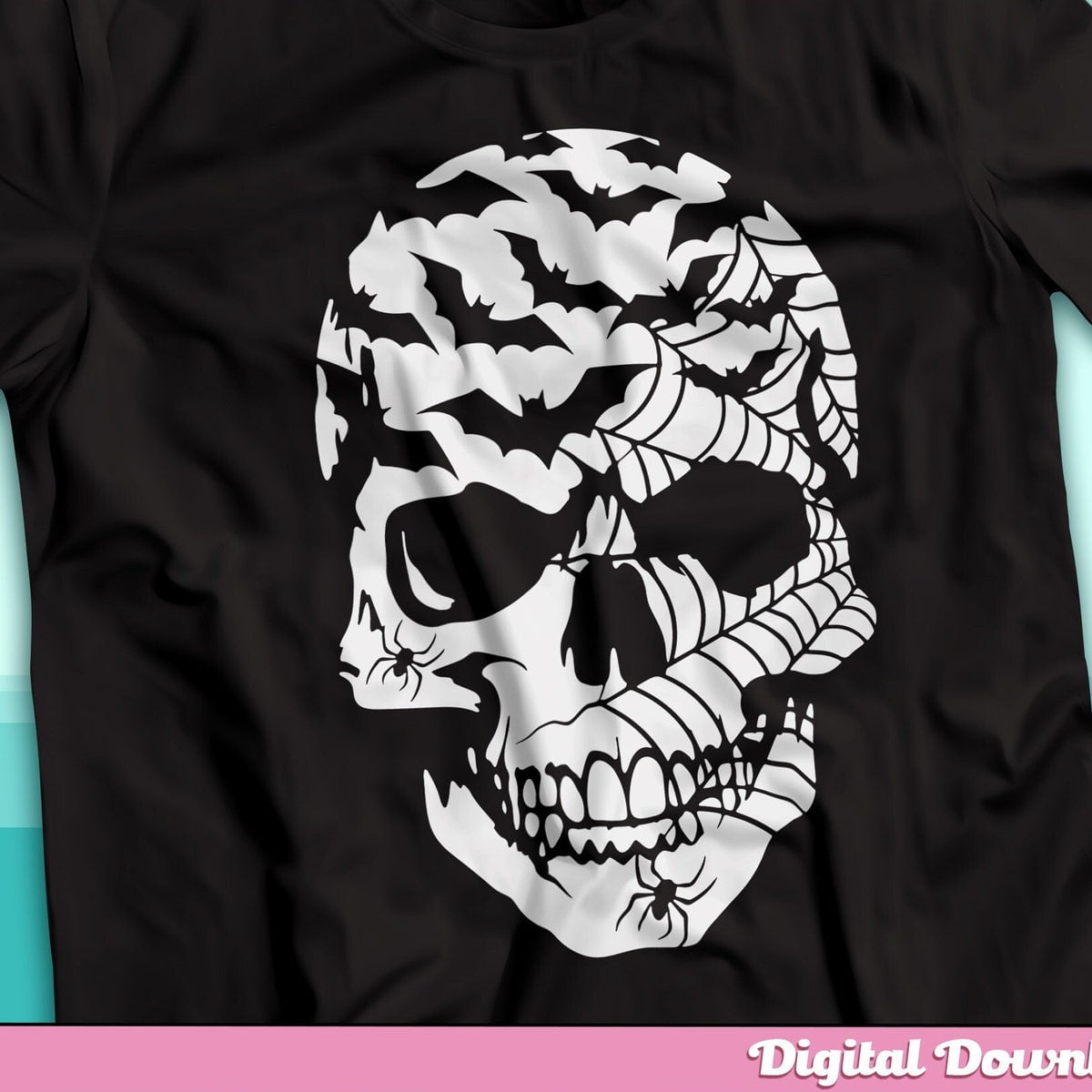 Miluva Skull Halloween , Halloween shirt , Spooky Haunted hallows eve ...