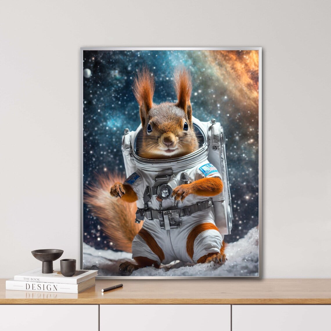 Miluva Space Squirrel, Ai Generated, Squirrel, Space, Digital Animal ...