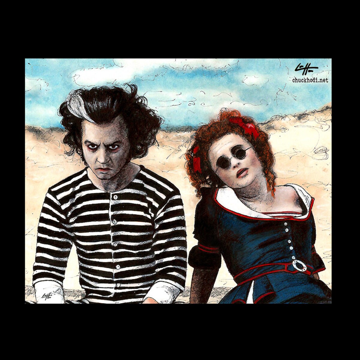 Miluva Sweeney todd and mrs. lovett – Tim burton johnny depp helena ...