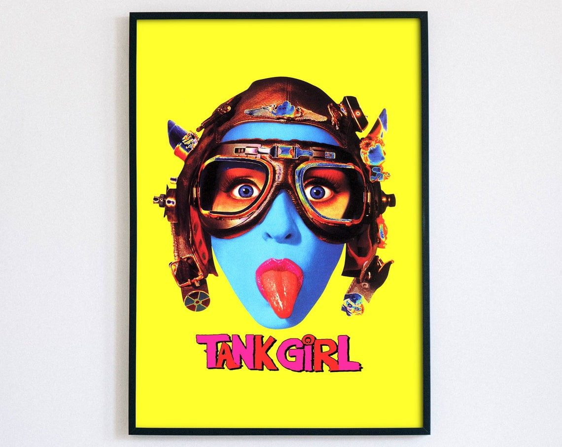 Miluva Tank Girl, 1995 American Science Fiction Film, Digital Poster ...