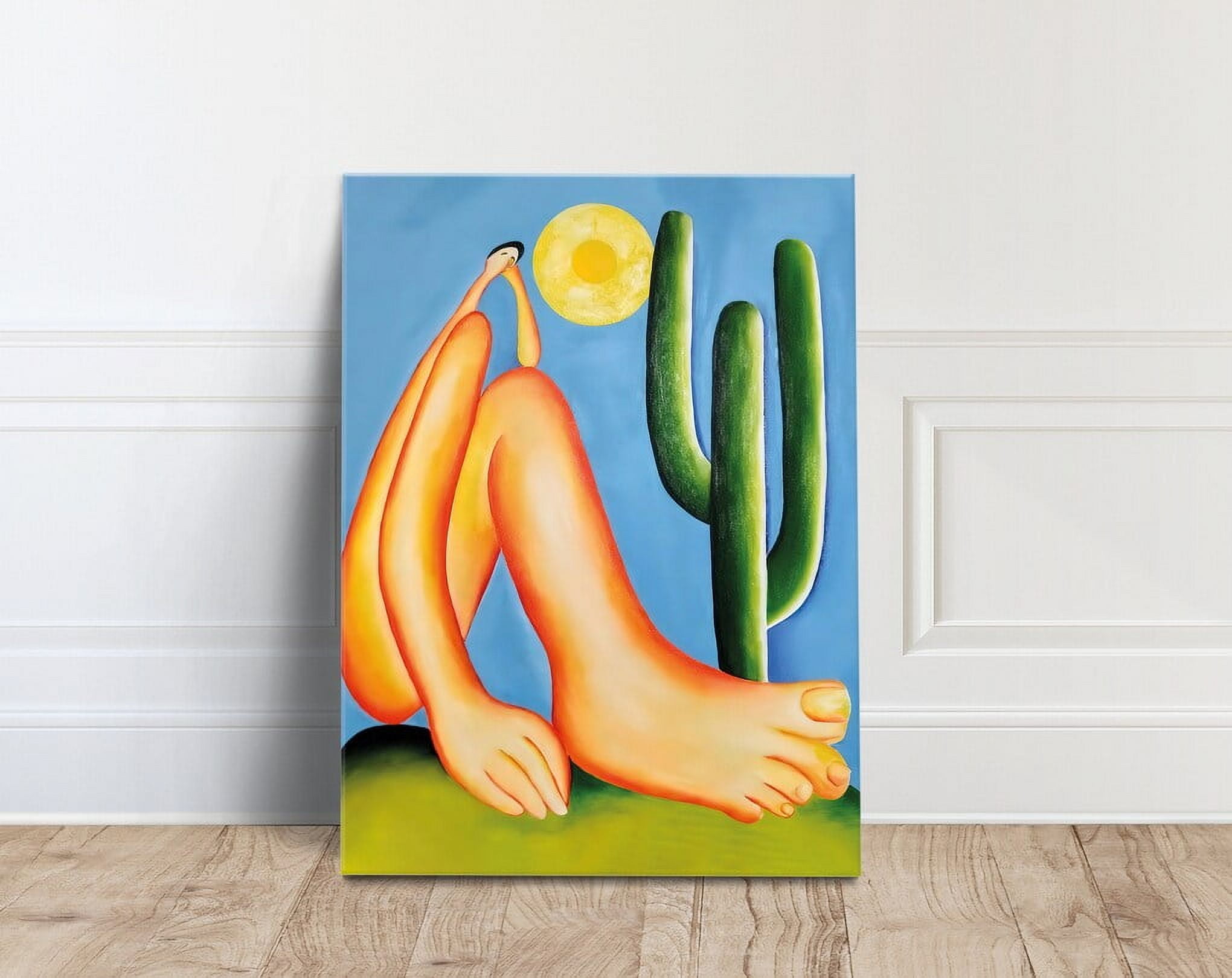 Miluva Tarsila Do Amaral Print Poster, Abaporu, Brazil, Tarsila Do ...