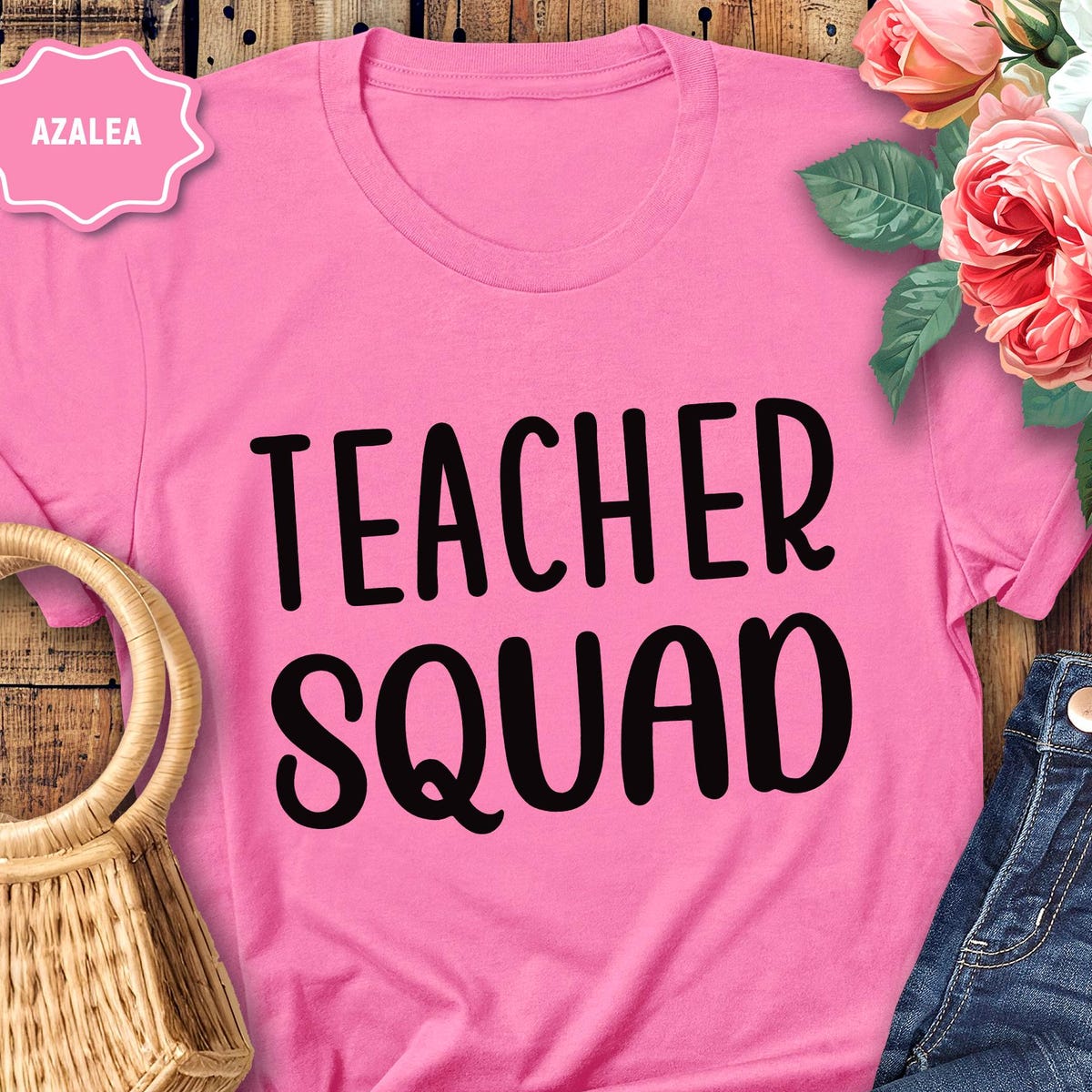 Miluva Teacher Squad Unisex T-Shirt, Teacher Team Gift, Teaching Staff ...