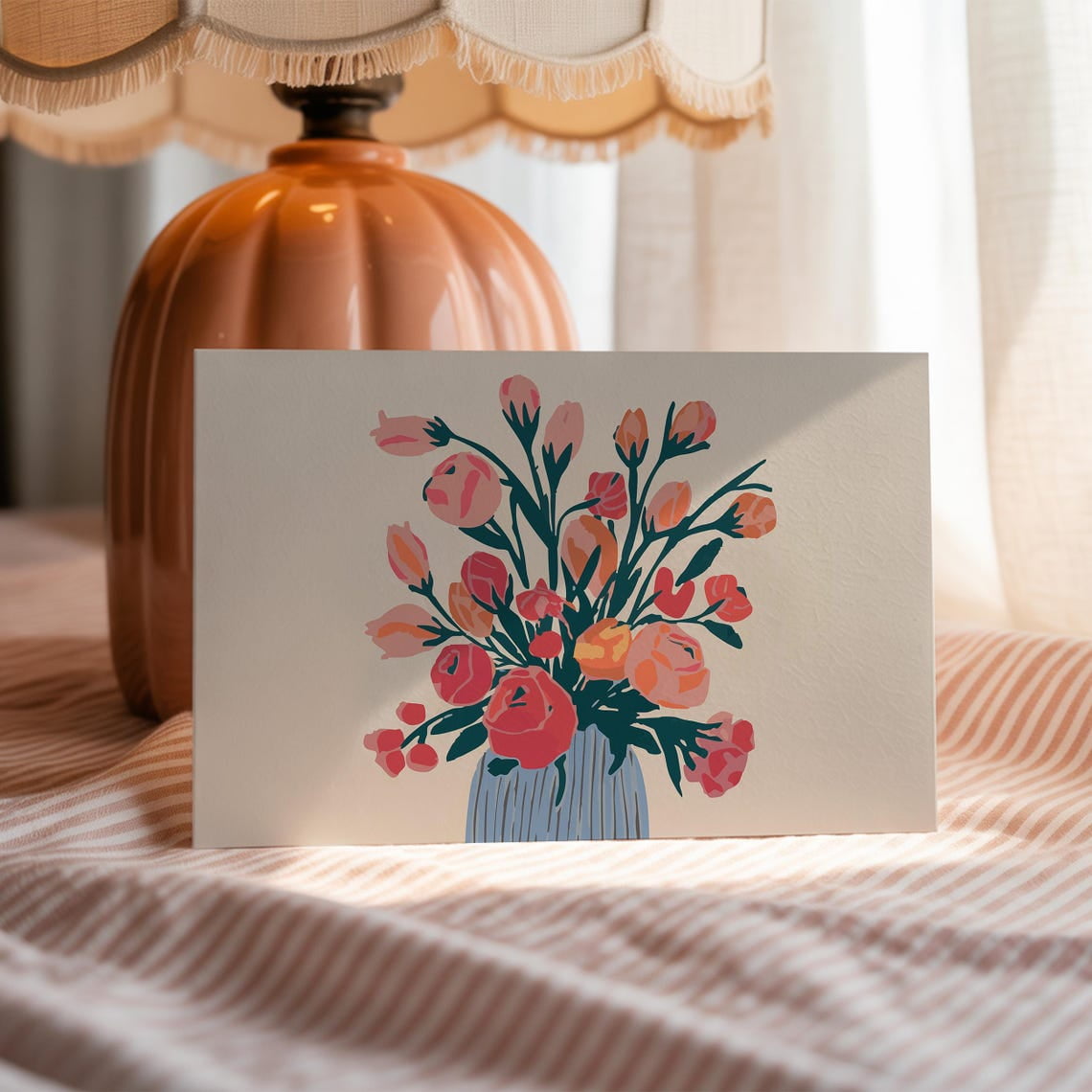 Miluva Unique Card Mockup 4X6 Stationary Mockup, Minimalistic Card ...
