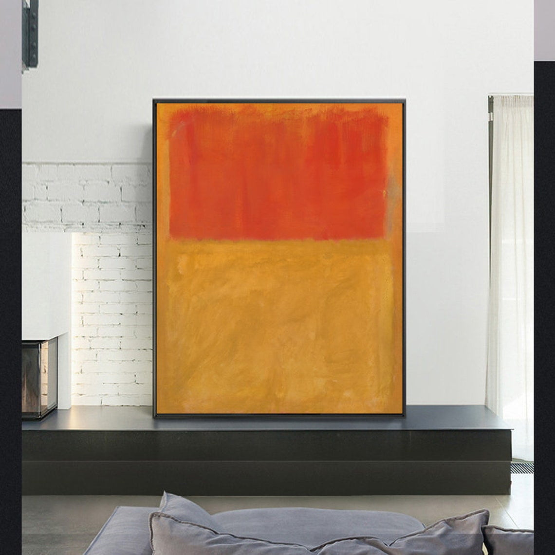 Miluva Untitled, 1959 01-Mark Rothko,Rothko Art Poster,Home Office ...