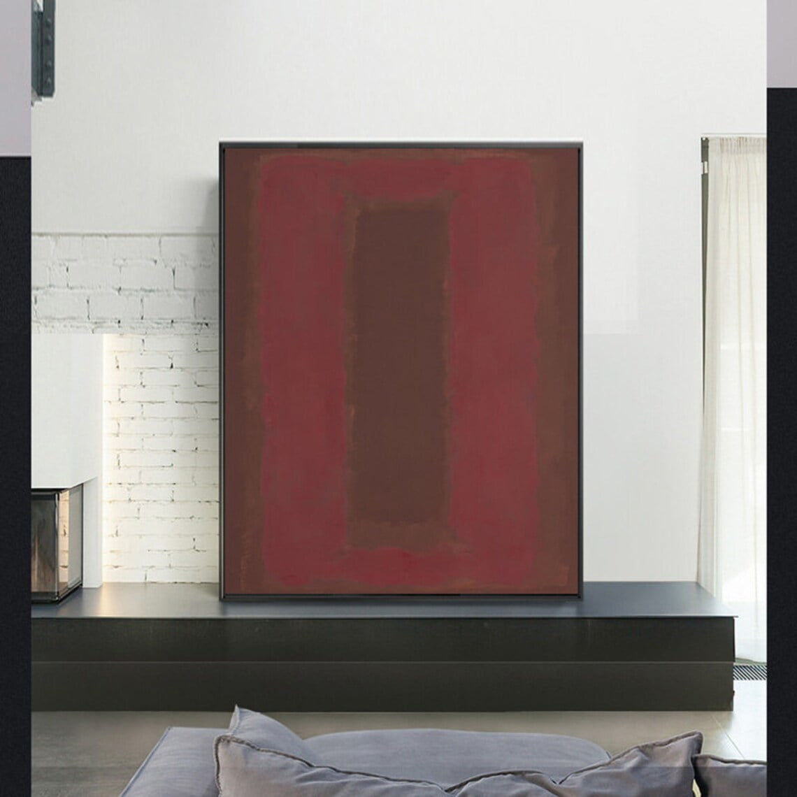 Miluva Untitled Red -Mark Rothko,Rothko Art Poster,Home Office Decor ...