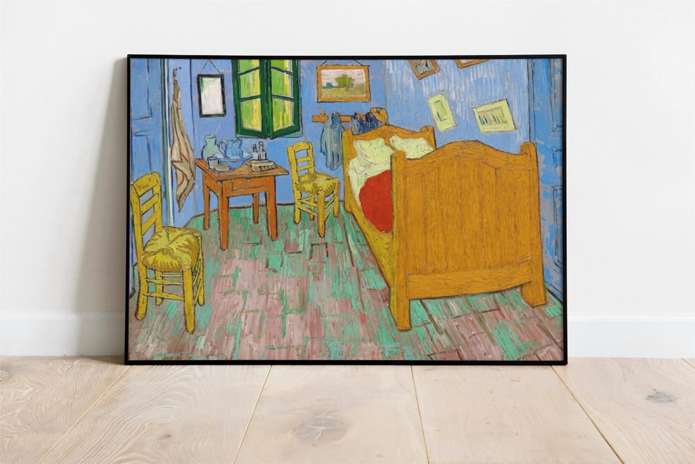 Miluva Van Gogh Bedroom In Arles Printable Wall Art 4:5 Ratio Van Gogh ...