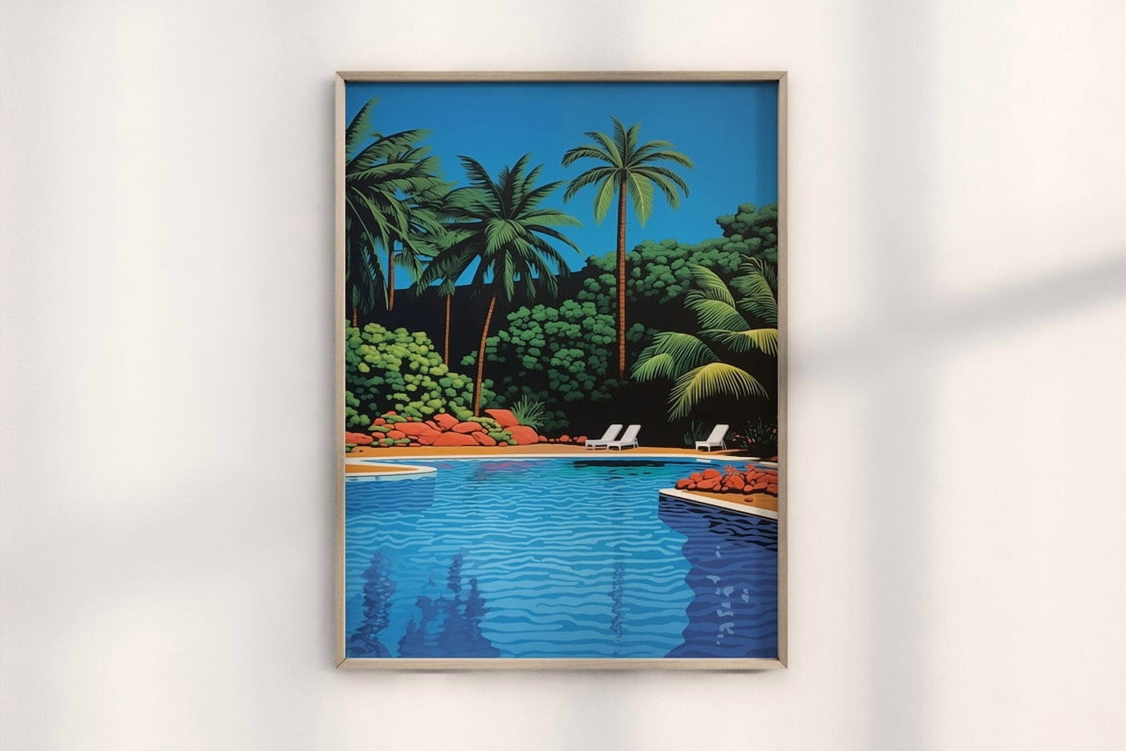 Miluva Vaporwave Aesthetic Nagai Print - Synthwave Sunset Art, Retro ...