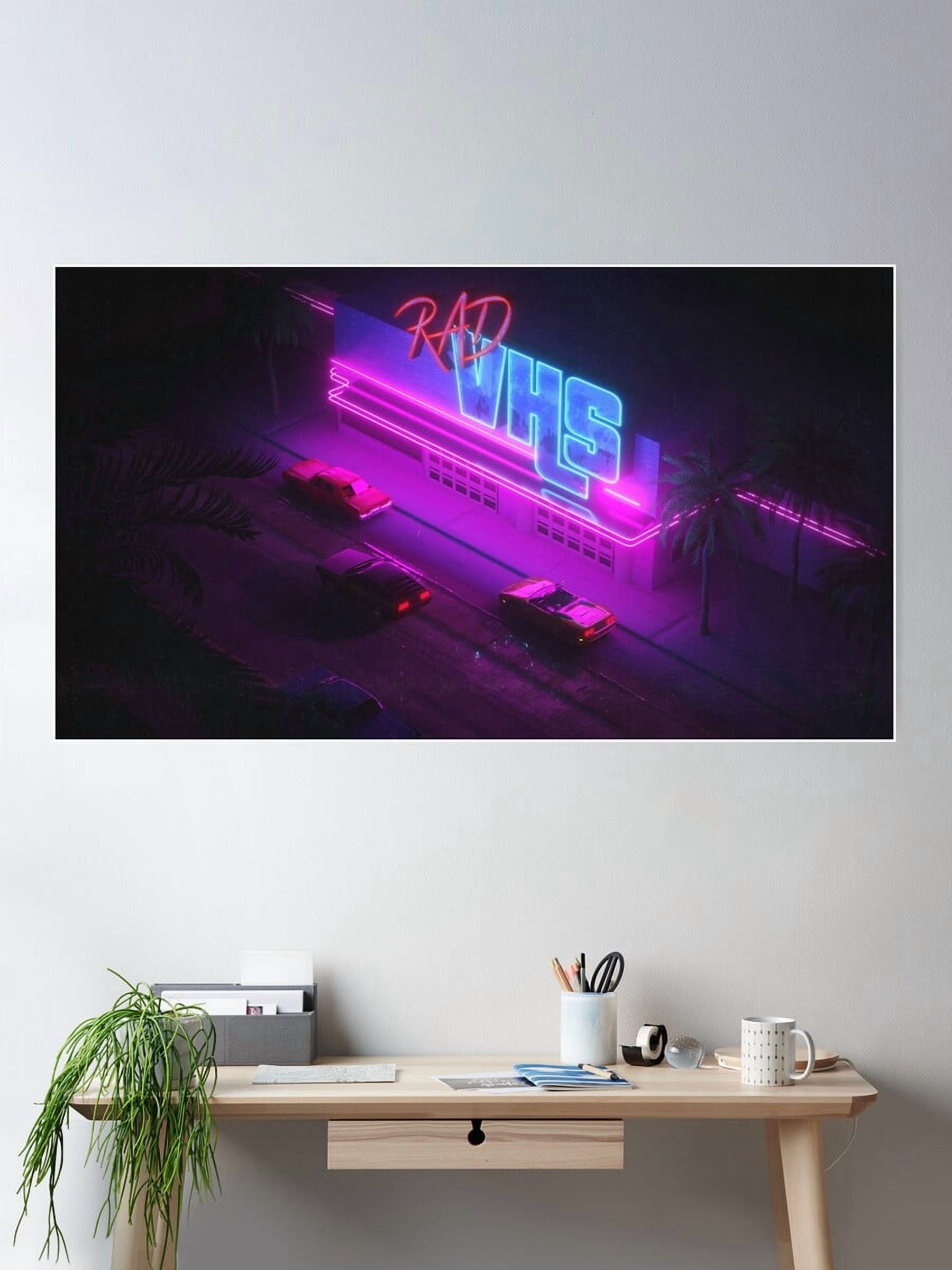 Miluva Vice City Friday Poster Wall Art, Modern Wall Decor For Living ...
