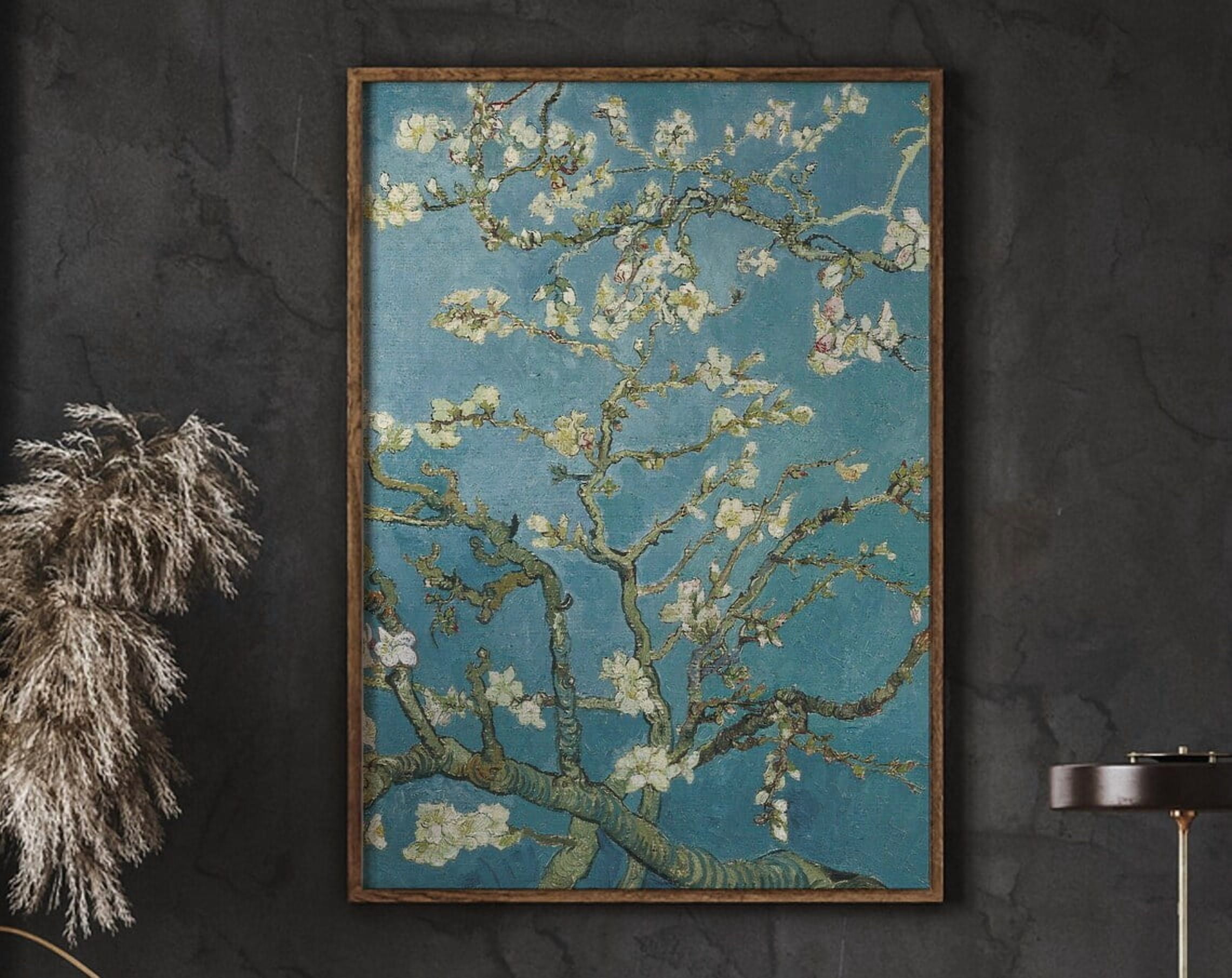 Miluva Vincent Van Gogh Almond Blossom Poster, Van Gogh Japanese Spring ...