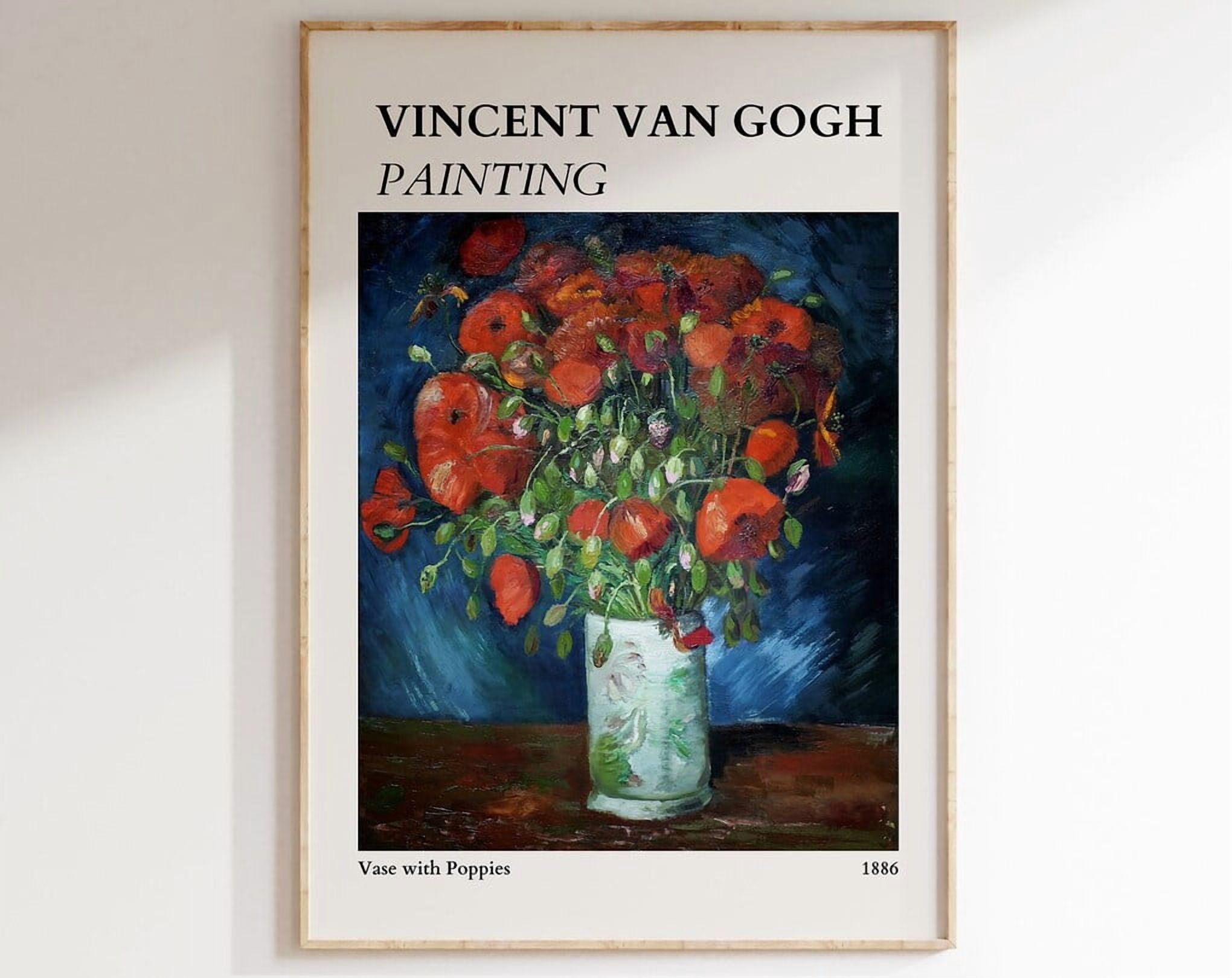 Miluva Vincent Van Gogh Poster - Modern Exhibition Wall Art, Van Gogh ...