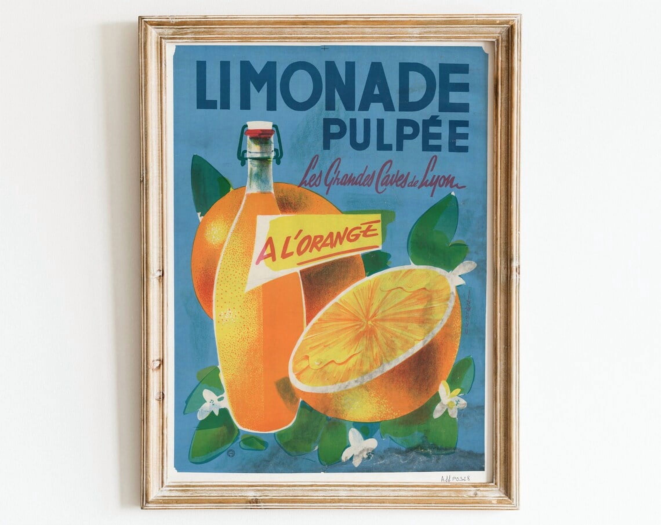 Miluva Vintage Art French Ad Poster Art Kitchen Wall Art French ...