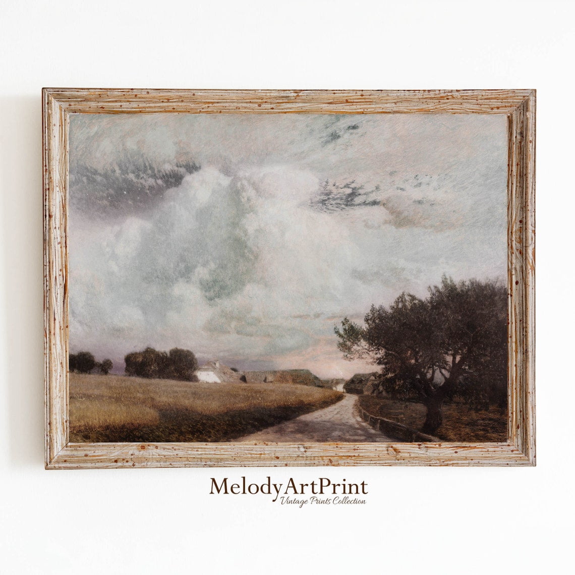 Miluva Vintage Autumn Landscape , European Country Landscape Print ...