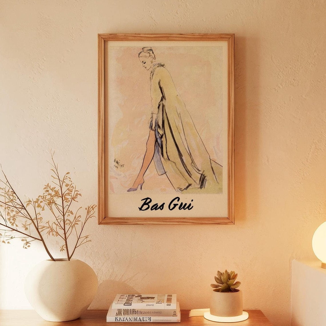 Miluva Vintage Fashion Ad Printable Retro Elegant Poster Digital Wall ...
