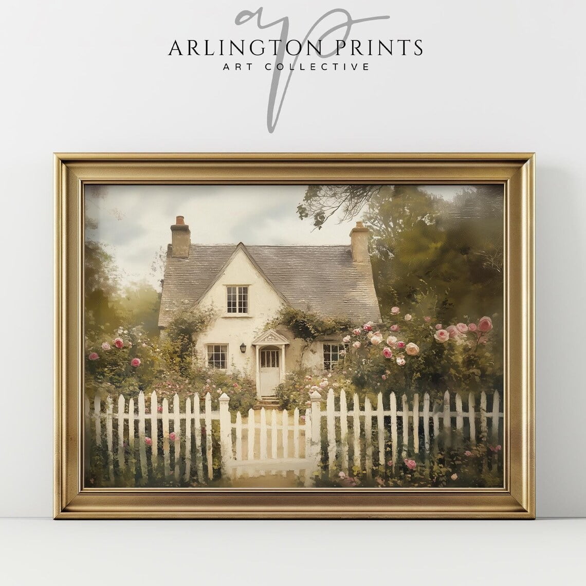 Miluva Vintage Muted Country Cottage , Printable English Countryside ...