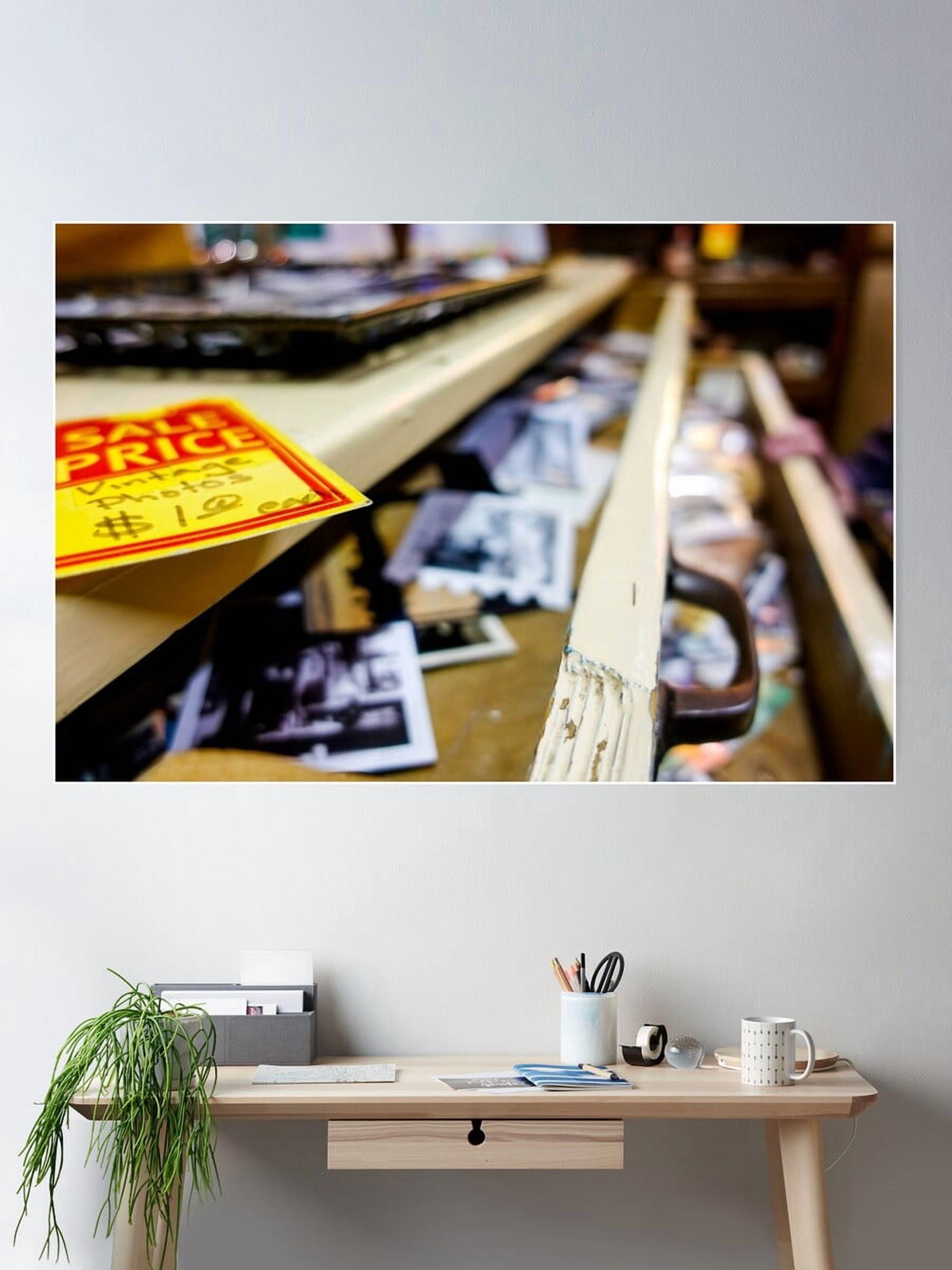 Miluva Vintage Photos Poster Wall Art, Modern Wall Decor For Living ...
