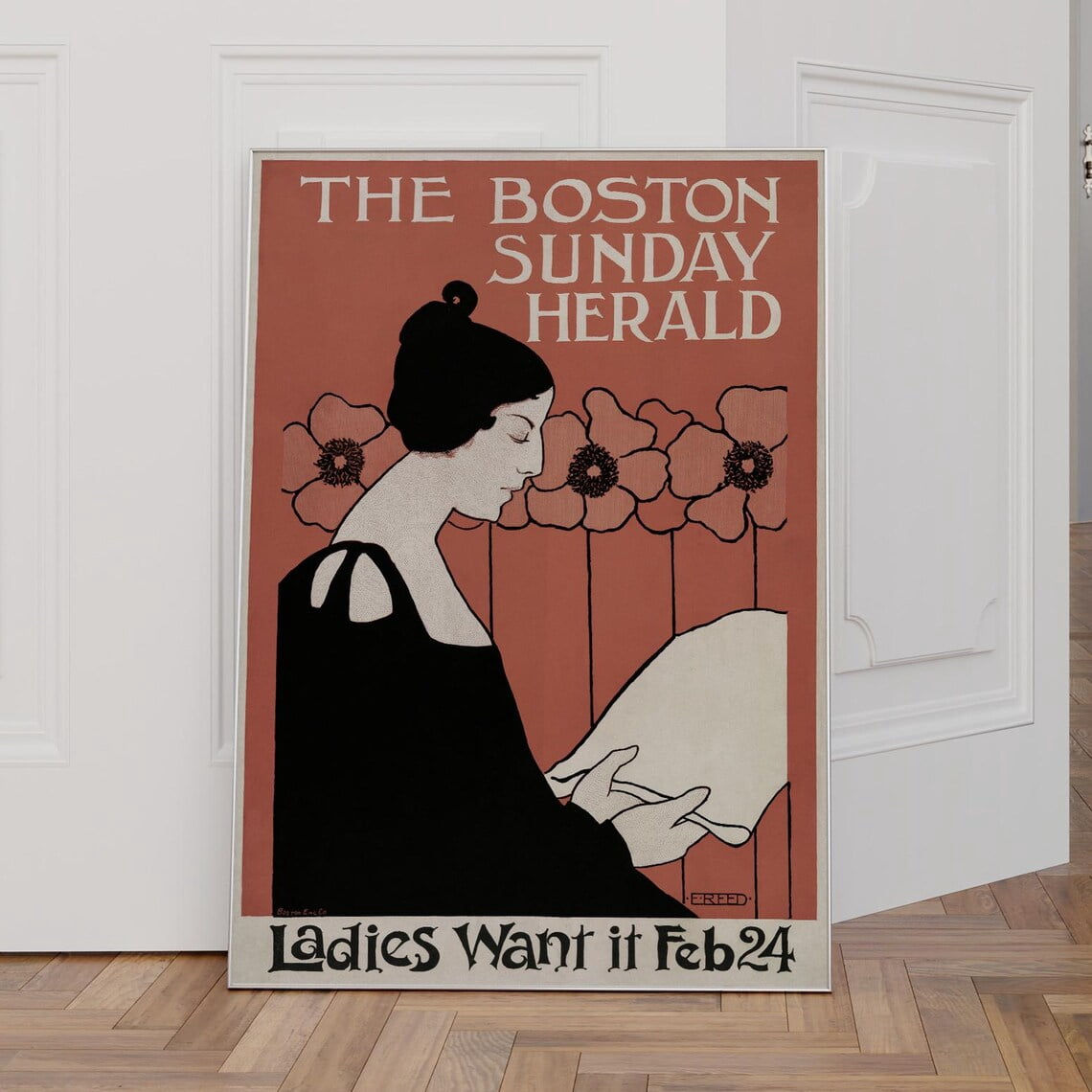 Miluva Vintage Poster, Retro Wall Art, 1800S Poster, Art Nouveau Print, Exhibition Print ...