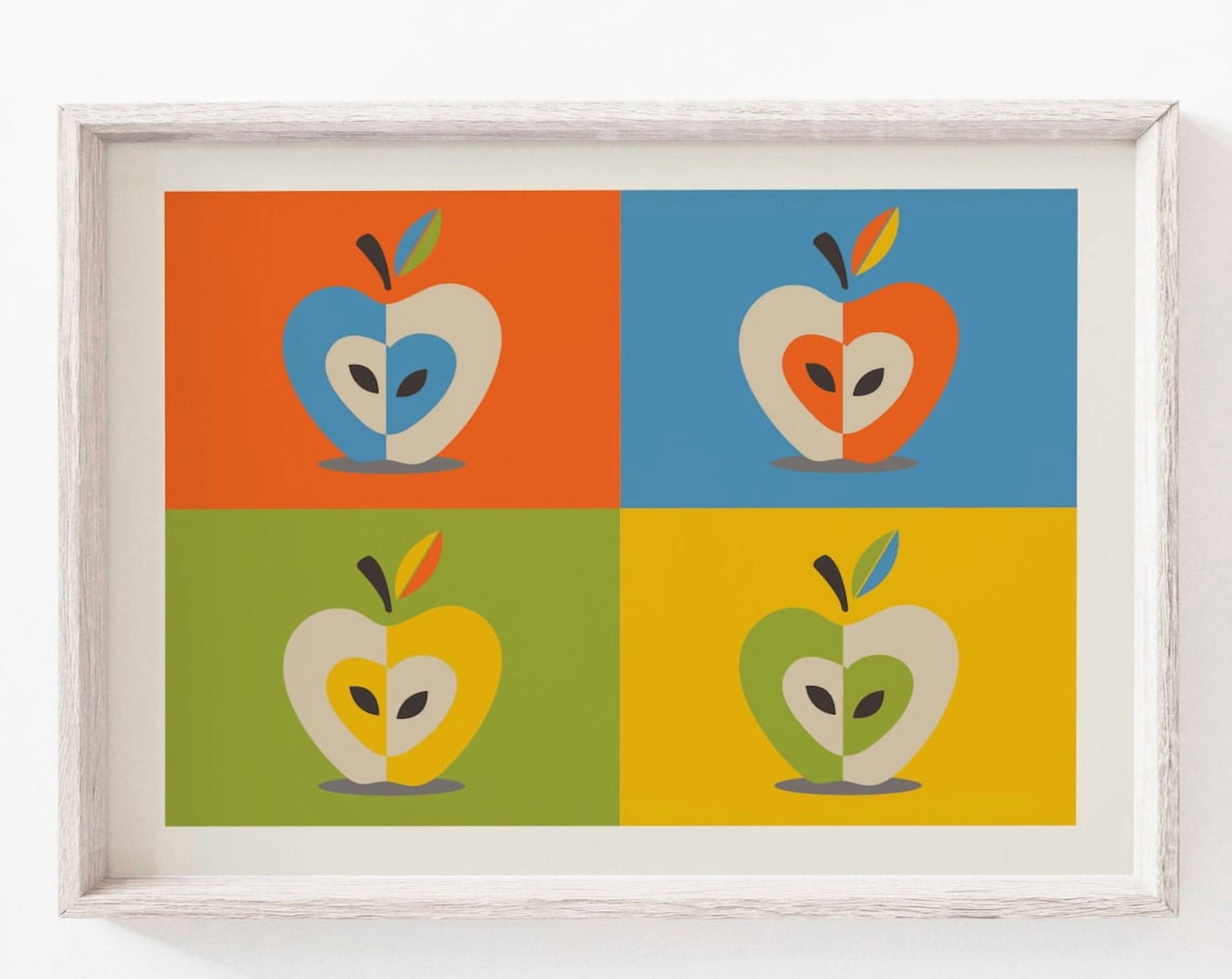 Miluva Wall Art, Printable Art, Apple Wall Art, Fruit Printable ...