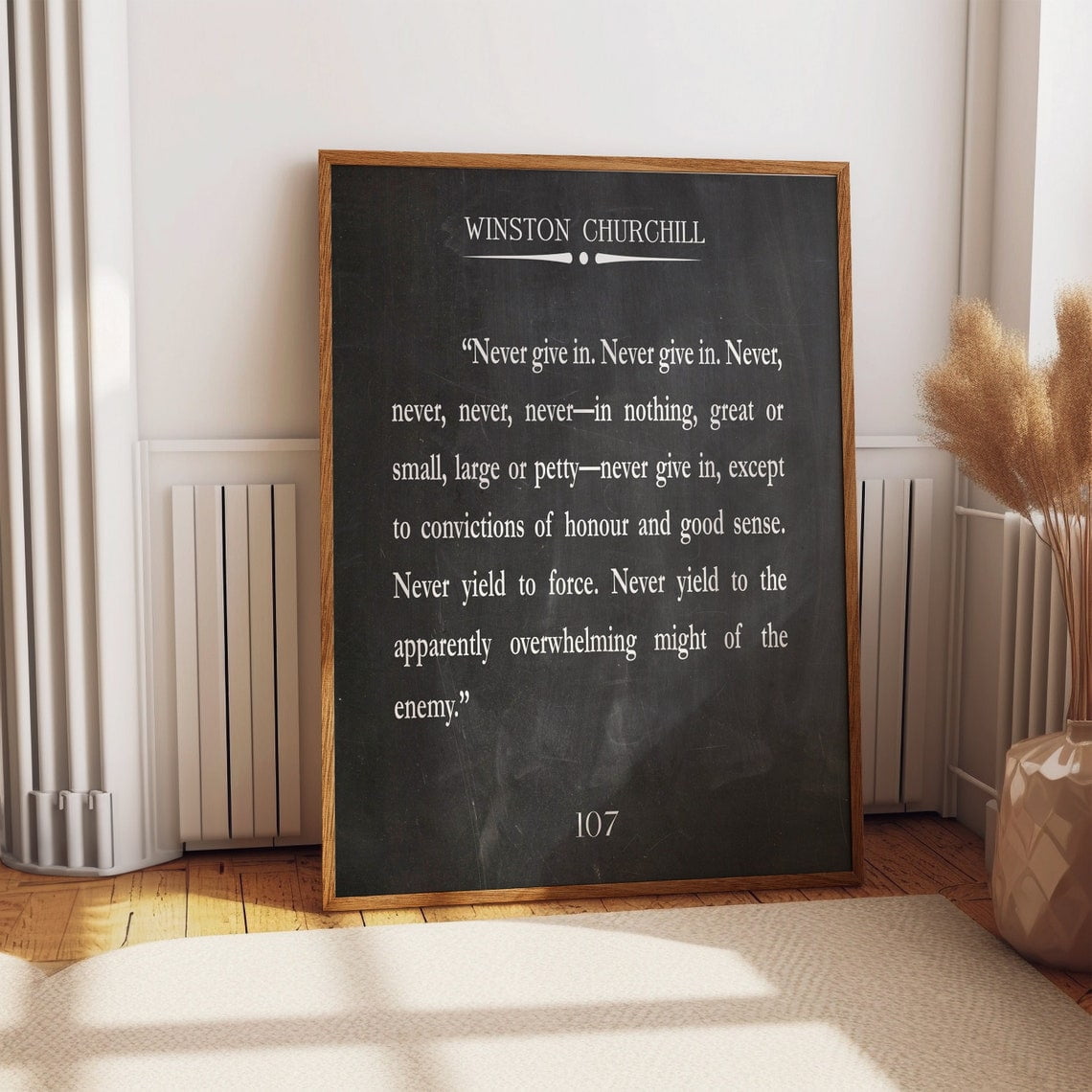 Miluva Winston Churchill Quotation Churchill Quote Never Give In Quote ...