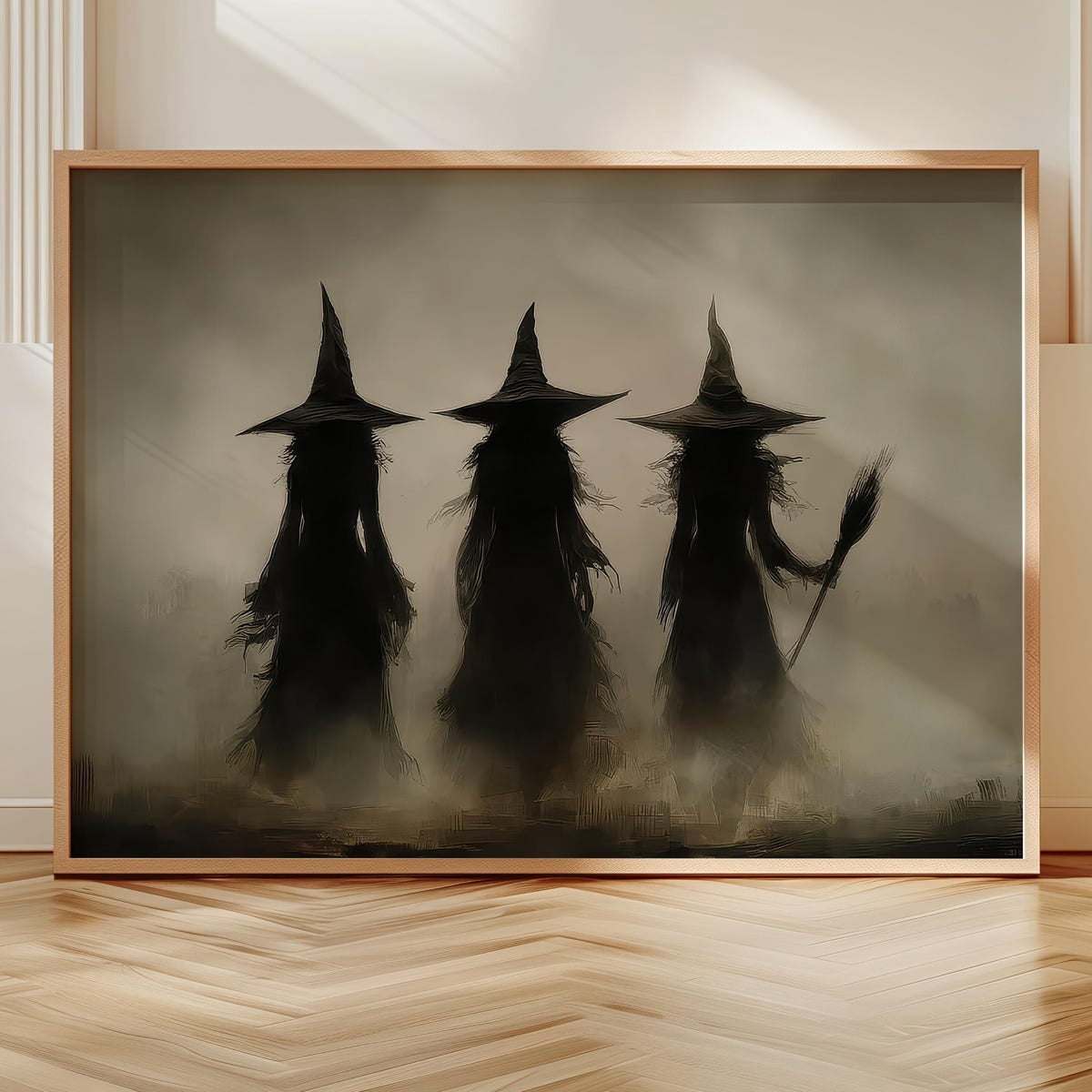 Miluva Witches halloween halloween decor witch wall art halloween ...