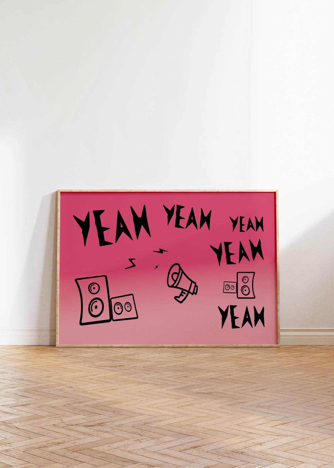 Miluva Yeah Yeah Yeah Poster Art Print Poster, Music Video Quote, Music ...