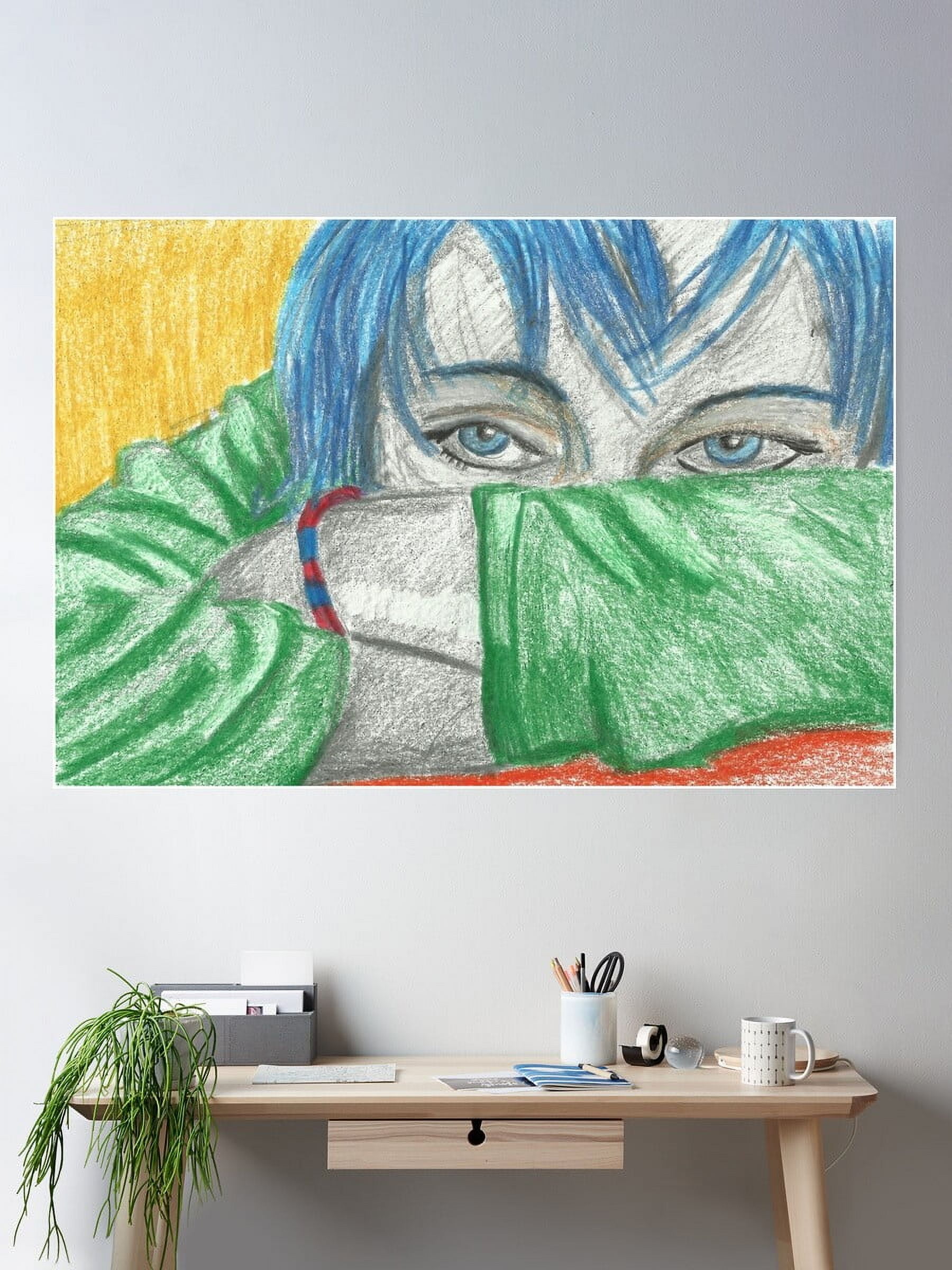 Miluva Yet Another Self Portrait Poster Wall Art, Modern Wall Decor For ...