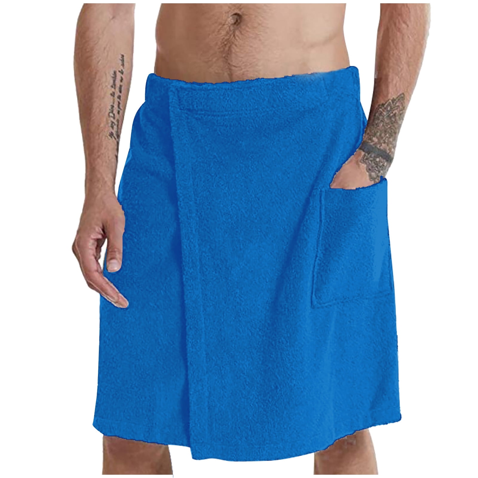 Miluxas Men’s Bath Wrap , Body Towels for Shower,Sauna Towels, Mens ...