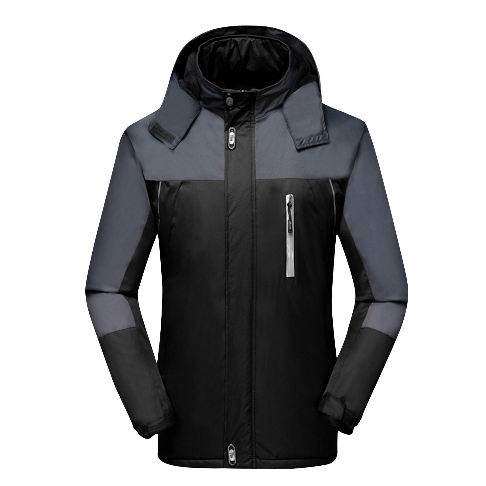Miluxas 2025 Clearance! Mens Windproof Jacket Clearance Waterproof ...