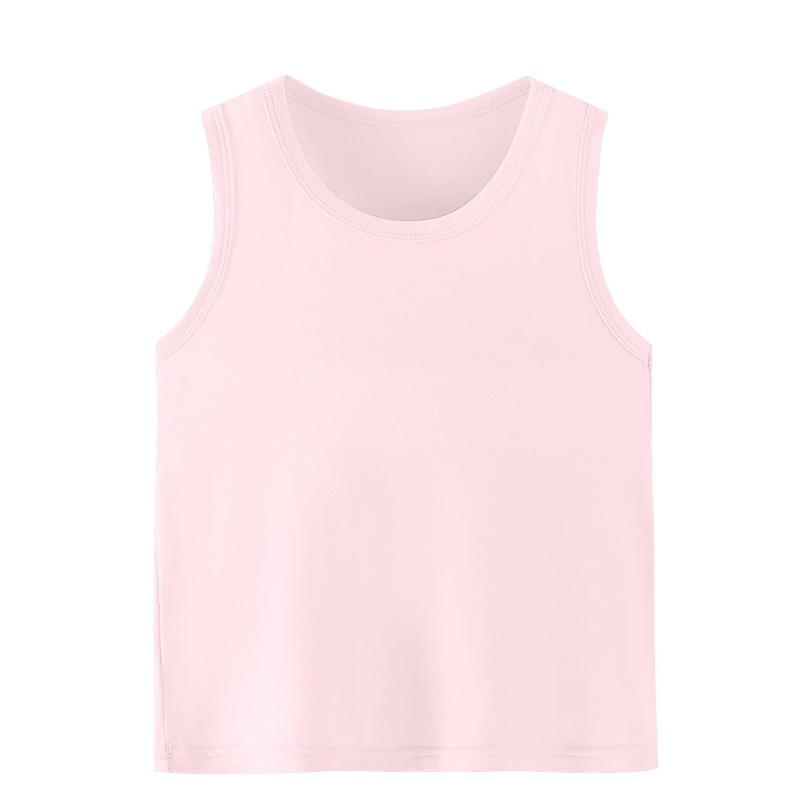Miluxas Baby Toddlers and Kids Modal Tank Top - Sleeveless Tops for ...