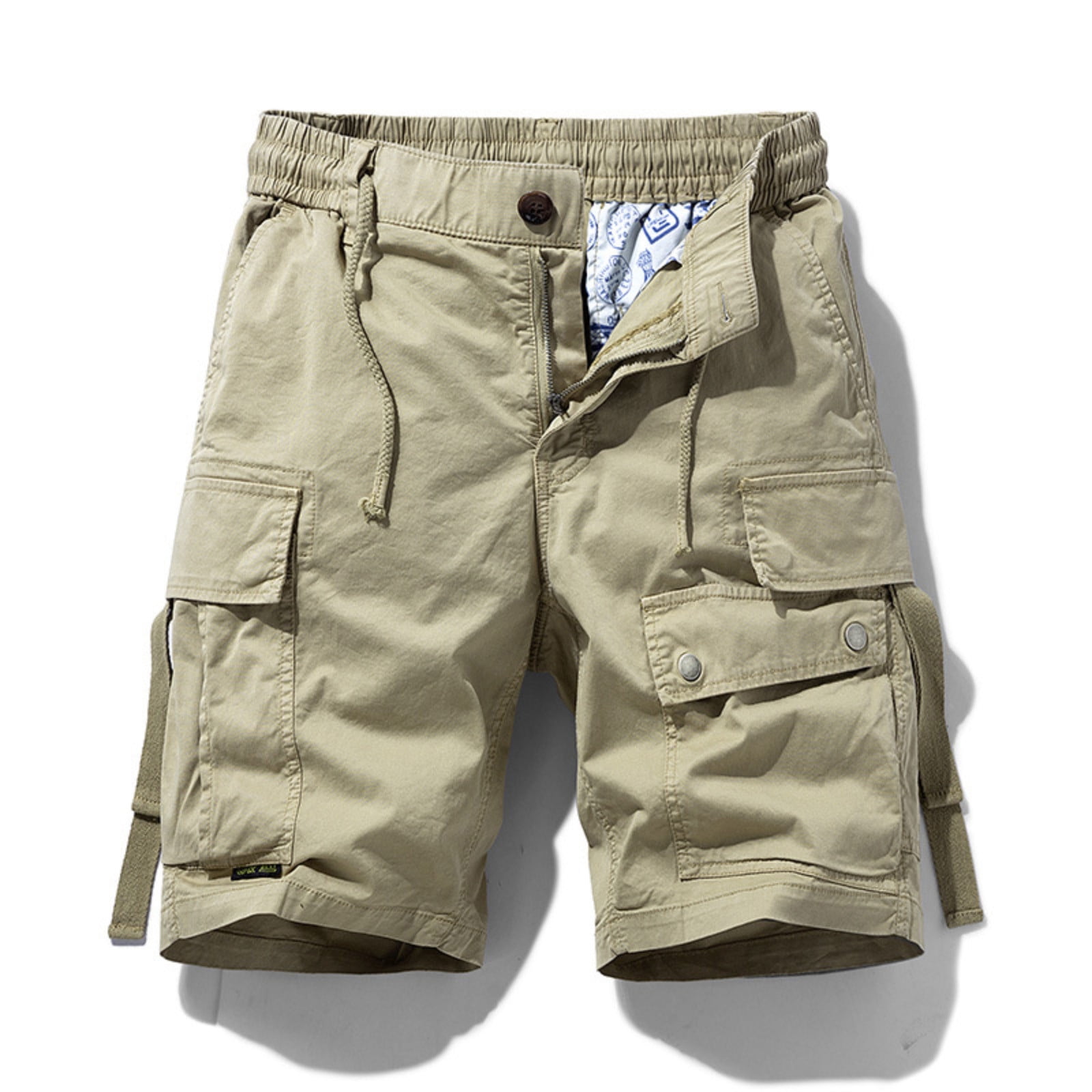 Miluxas Cargo Shorts for Men - Casual and Cotton 6 Inch Inseam Shorts ...