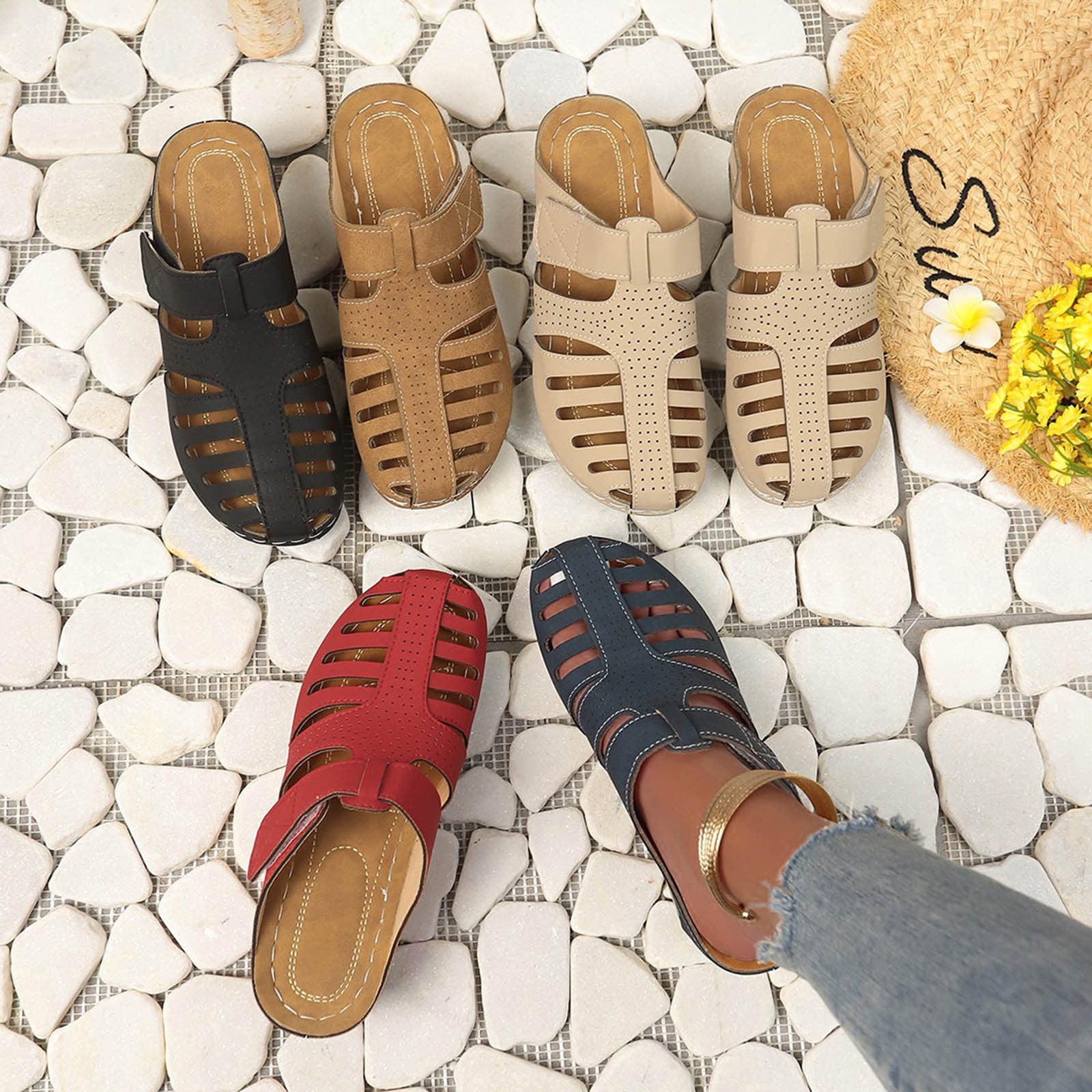 Miluxas Clogs for Women Mules Shoes Clearance: Comfortable Dressy ...