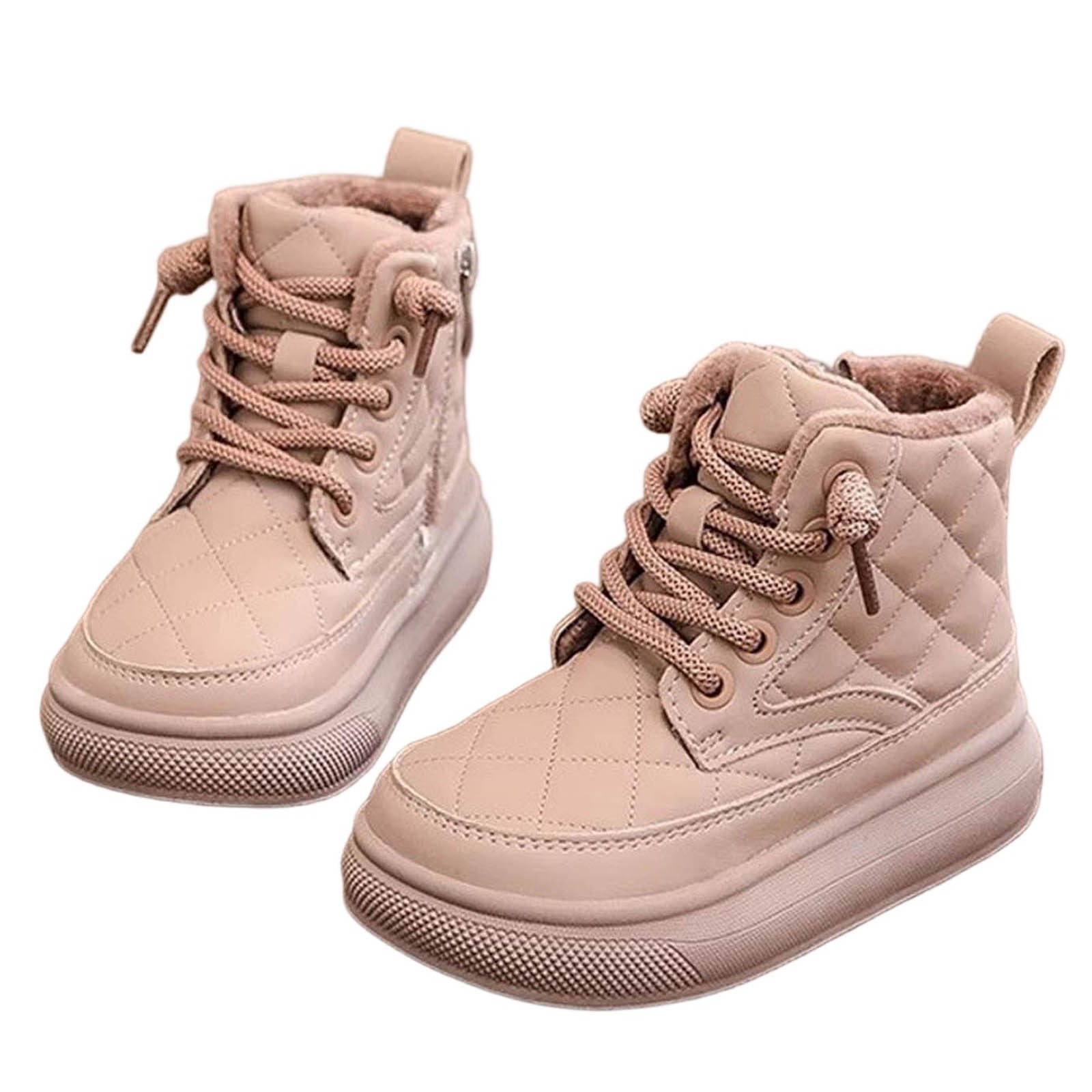 Miluxas Girls Hiking Boots Kids Hiking Shoes Outdoor Warm Winter Snow ...