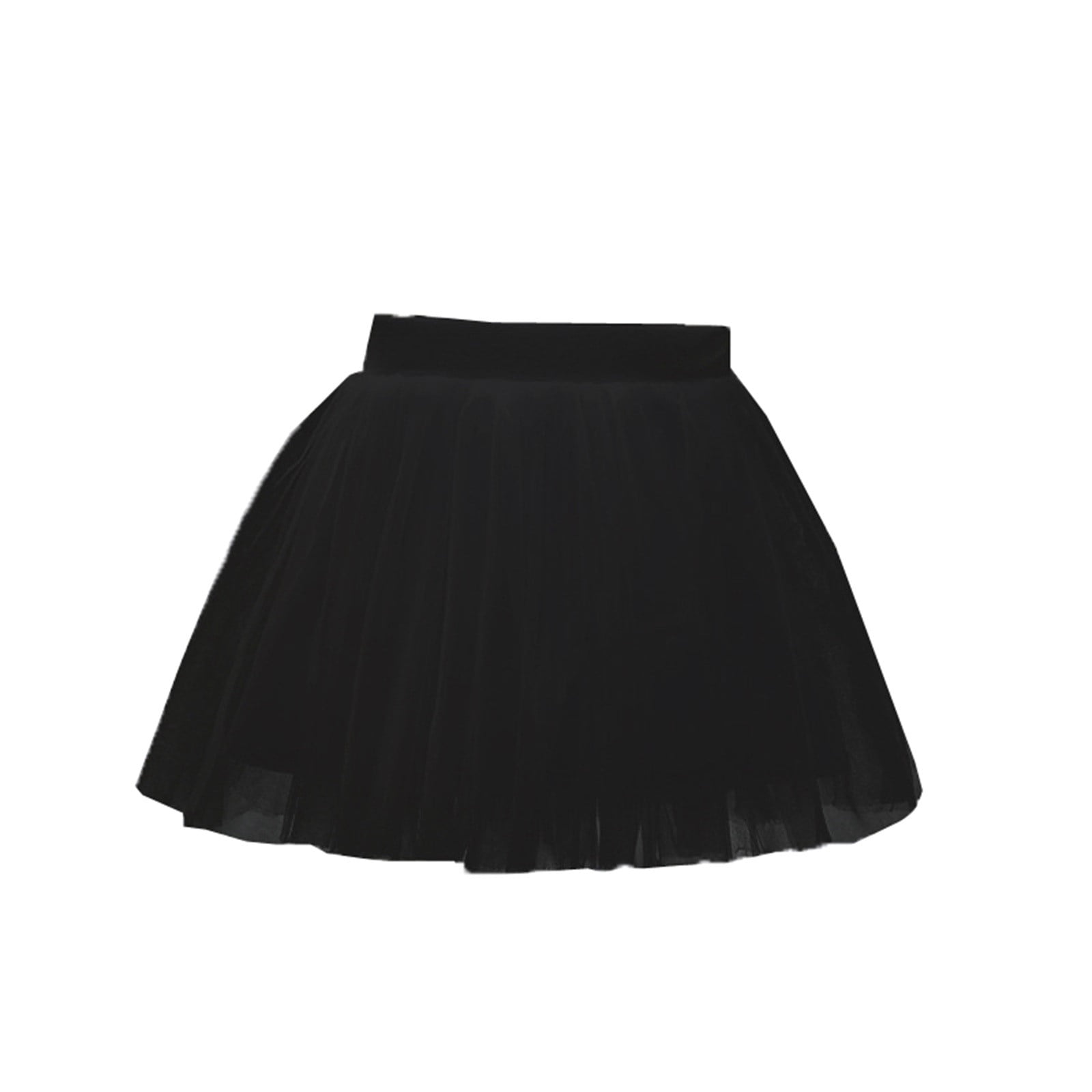 Miluxas Little Girls Tulle Skirts Mid Calf Toddler Tutu Skirt Dancing ...