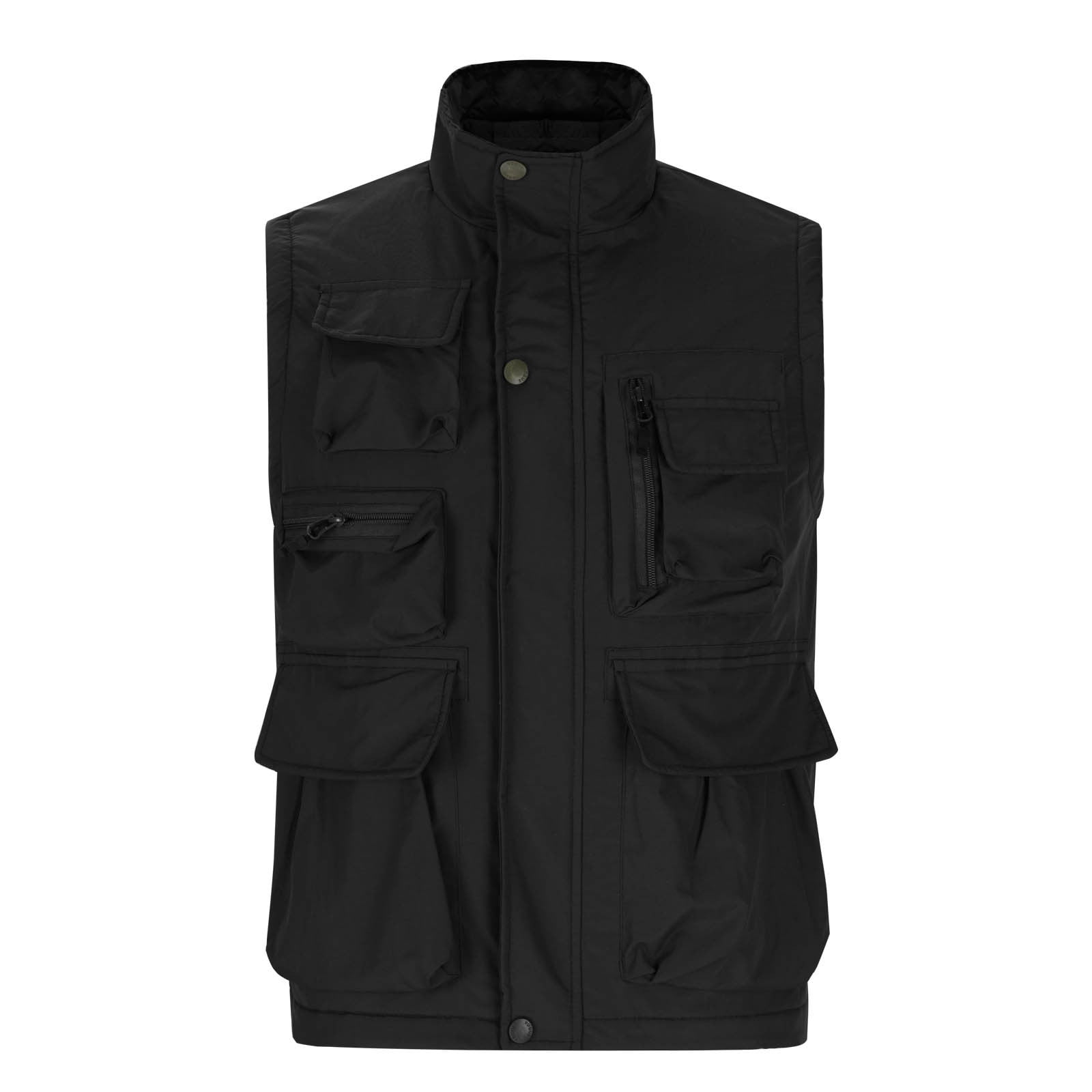 Miluxas Men's Fishing Vest Casual Utility Travel Safari Cargo Outdoor ...