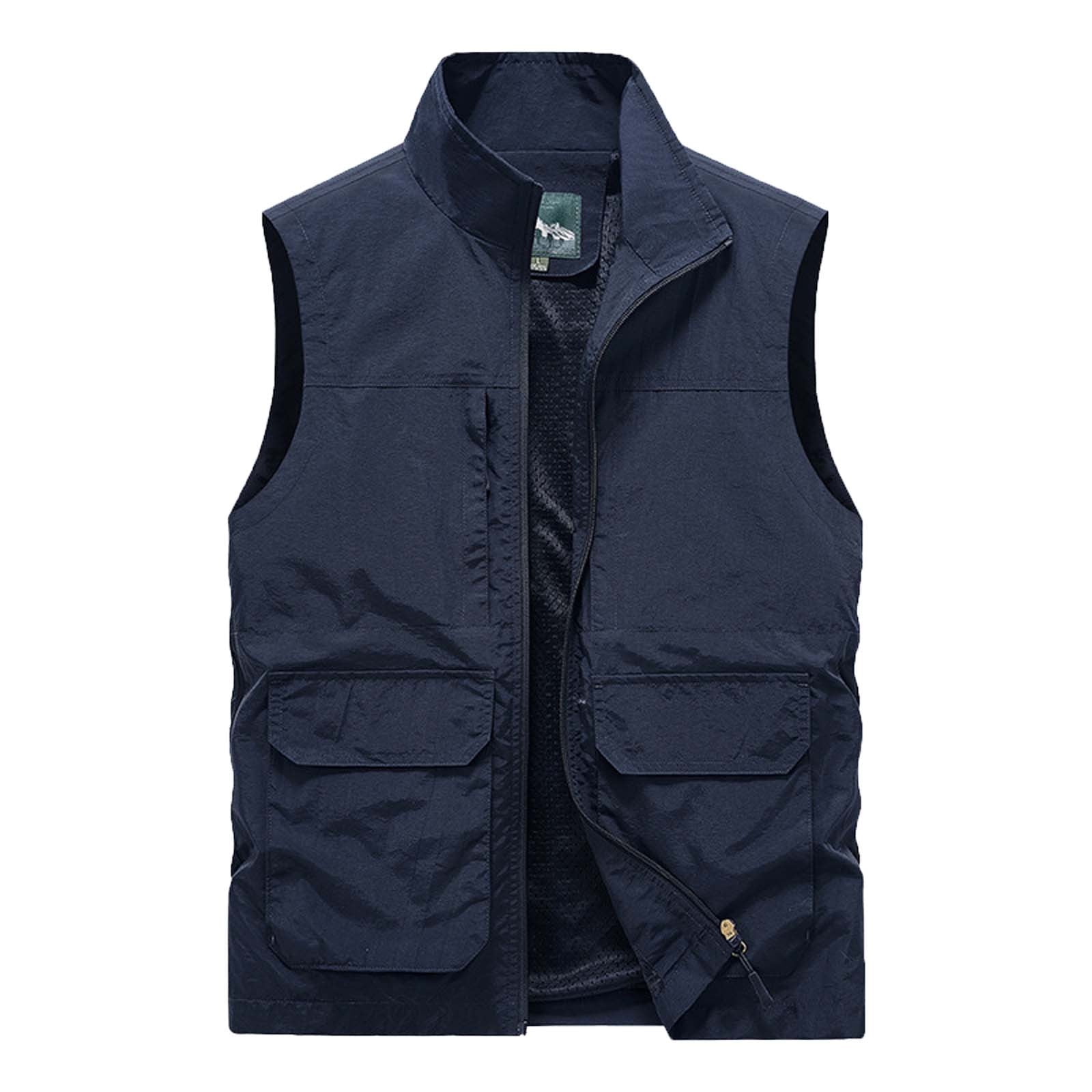 Miluxas Men's Outdoor Work Safari Fishing Vest Clearance Casual ... Miluxas Men's Outdoor Work Safari Fishing Vest Clearance Casual ...