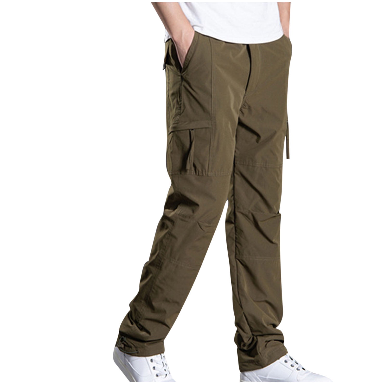 Miluxas Men's Winter Work Pants Fleece Lined Tactical Snow Ski Pant ...