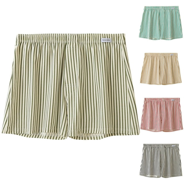 Miluxas Men's Woven Boxer Shorts Clearance 100% Cotton,Underwear Boxers ...